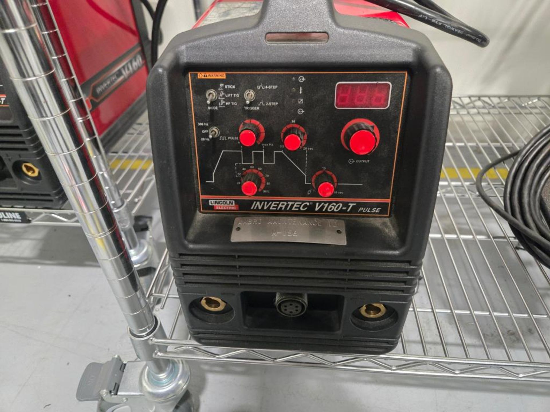 Lincoln Invertec V160-T Pulse TIG Welder w/ Foot Control. SN ...