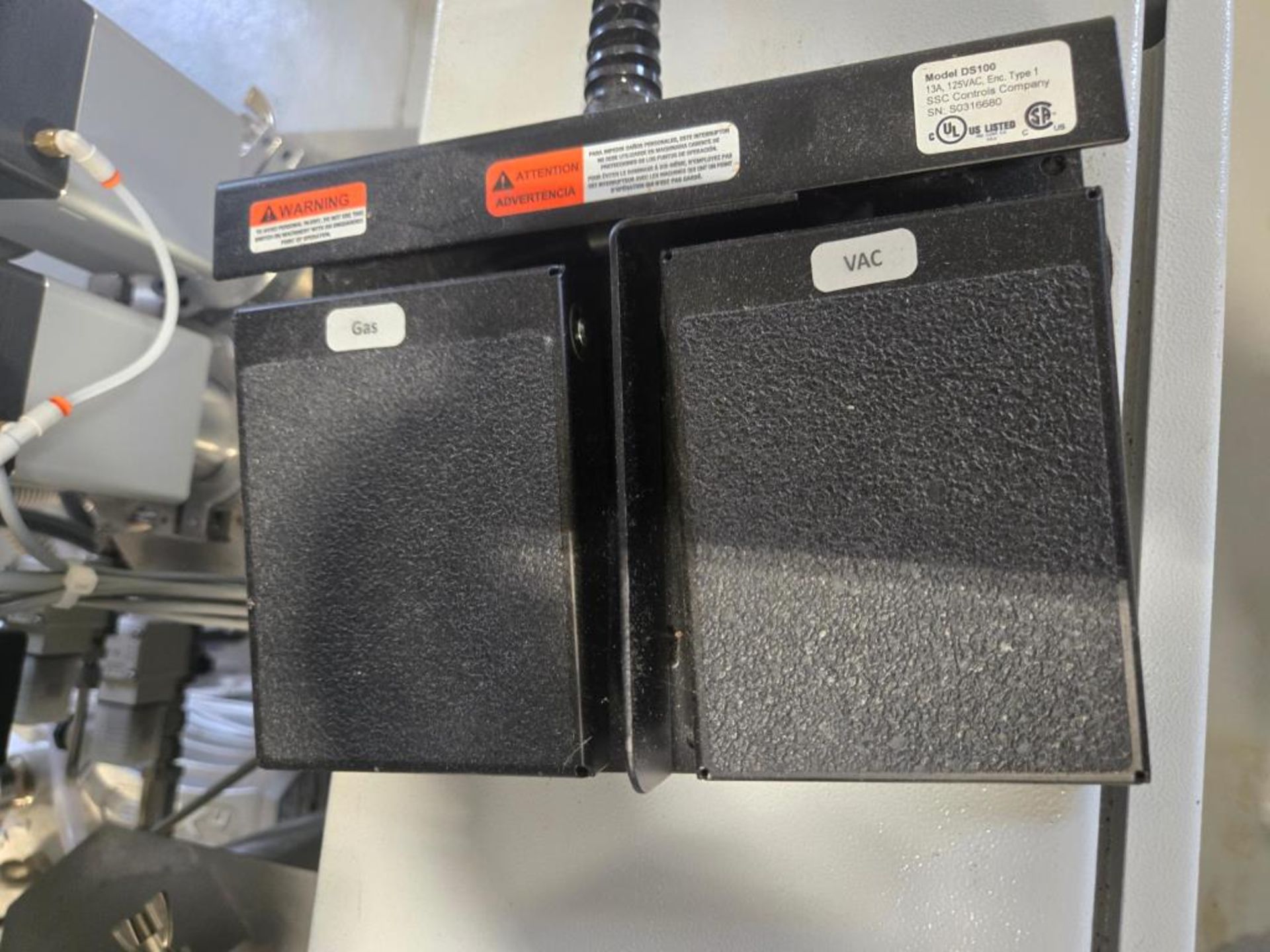 2-Compartment SS Glove-Box System (48"Wx34"Hx32"D Section) w/ Steel ...