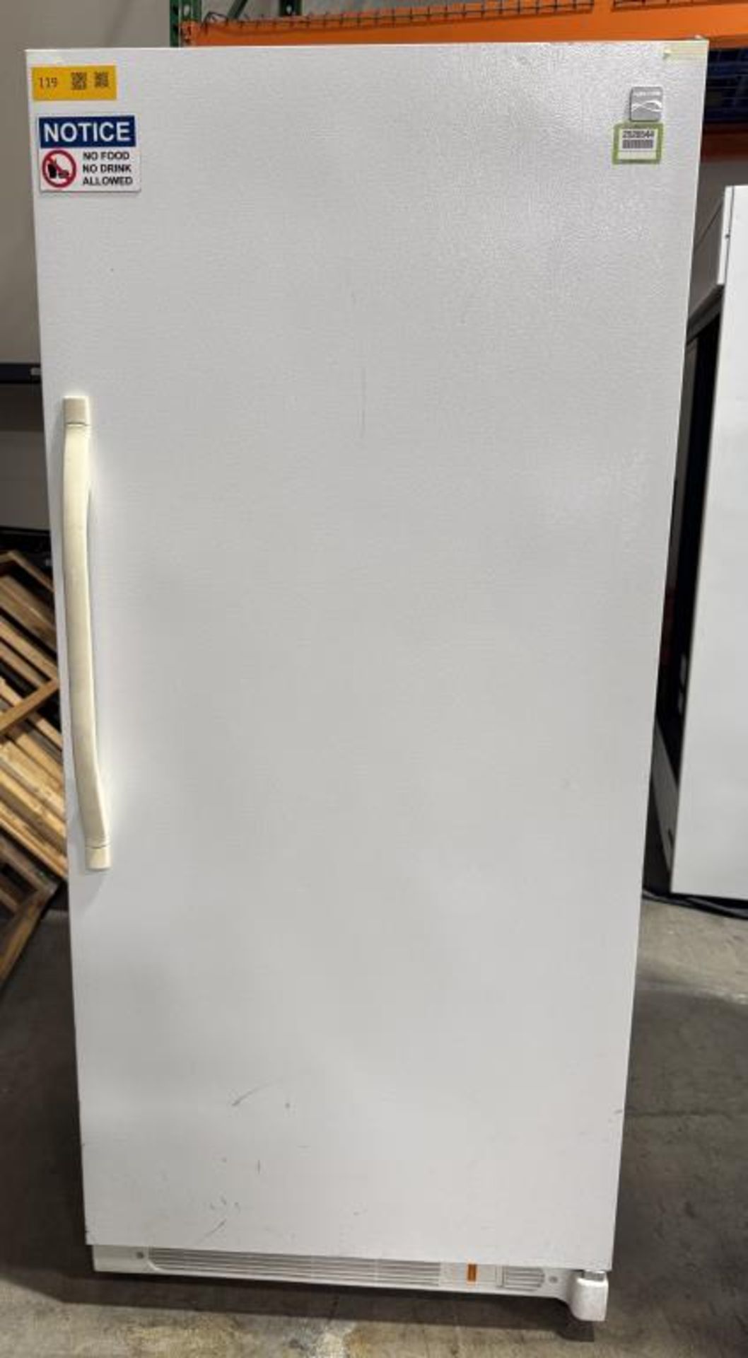 Kenmore 253.28 Freezer. S/N WB23144675. HIT # 2526544. Asset Located at ...