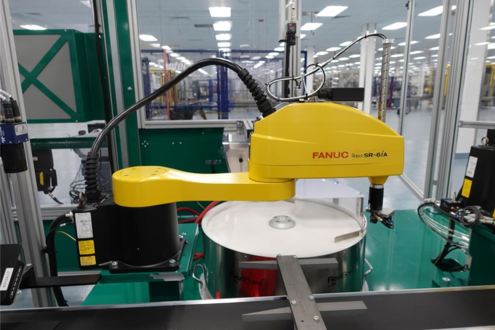 FANUC SR-6iA 4-Axis SCARA Robot, Payload: 6kg, Reach 650mm, Weight 30Kg ...
