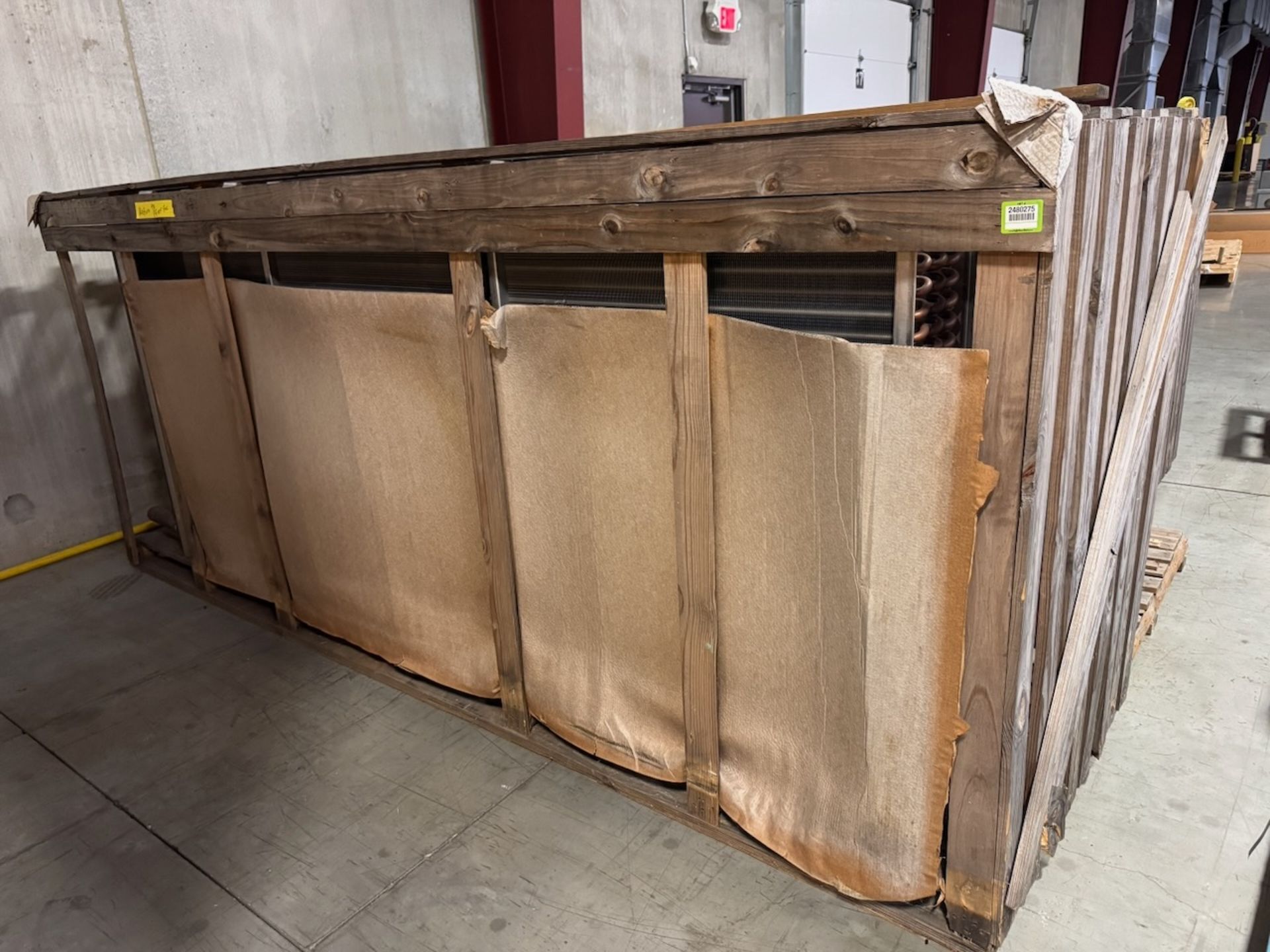 Rae Corp 58W45X83-8-6-W and 58W52.50x115-8-6-W Crates of single wall ...