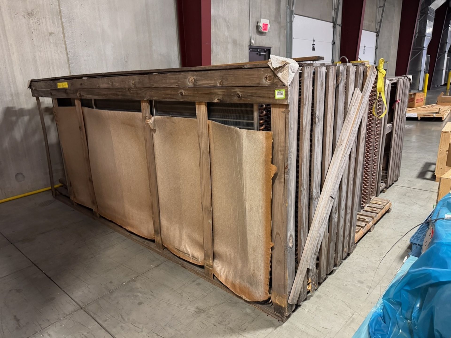 Rae Corp 58W45X83-8-6-W and 58W52.50x115-8-6-W Crates of single wall ...