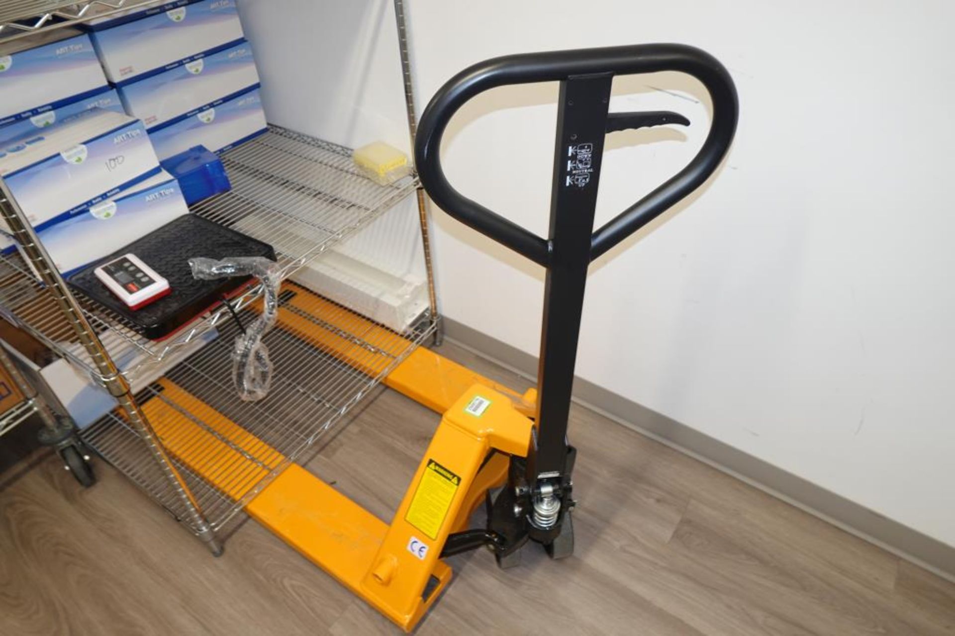 Standard 5,500 lb. Capacity Pallet Jack HIT# 2509776. Asset Located at ...
