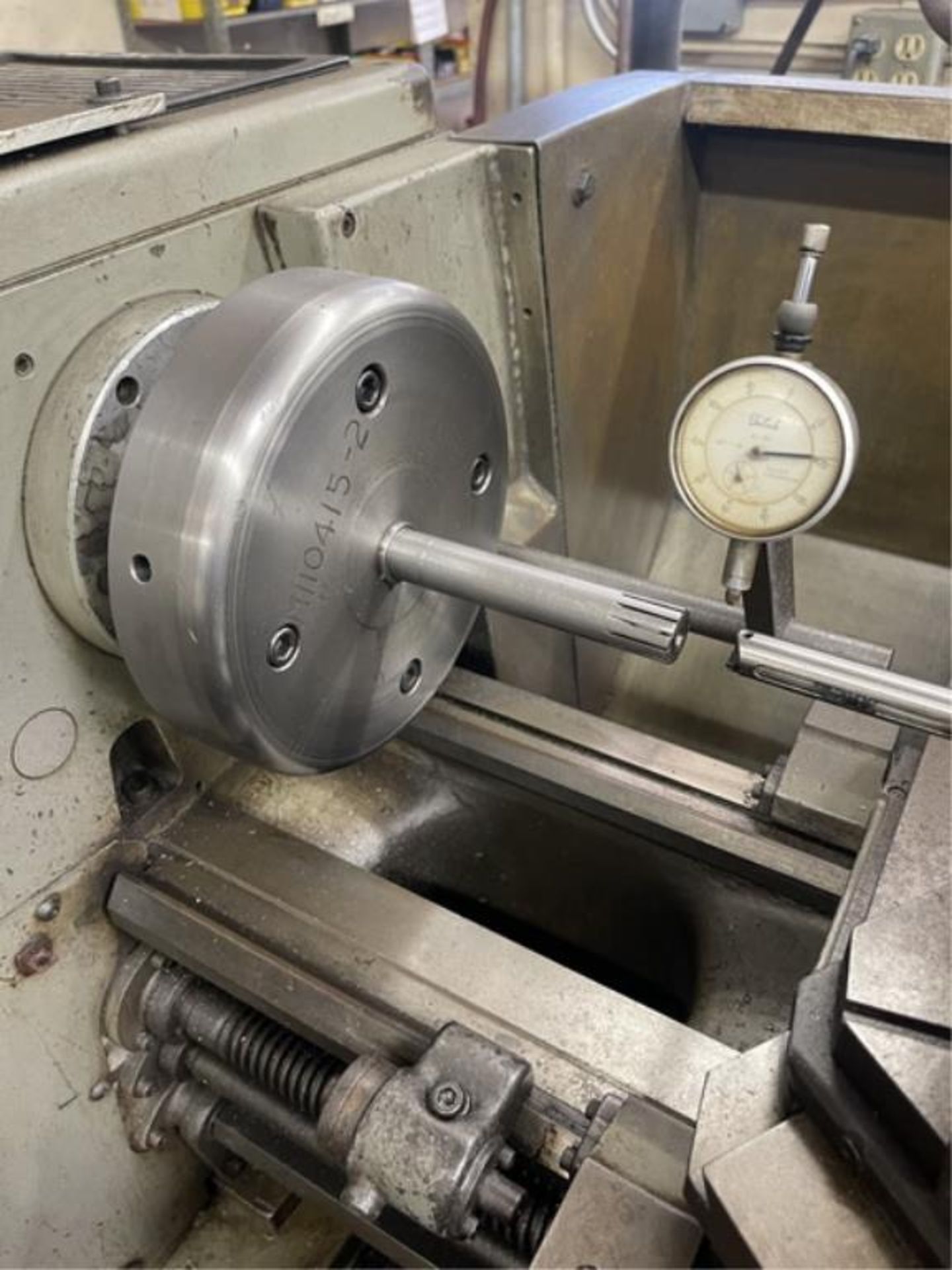 Clausing Colchester 13" Lathe, 8" 4-Jaw Chuck, 30-2500 Spindle Speed, 1 ...