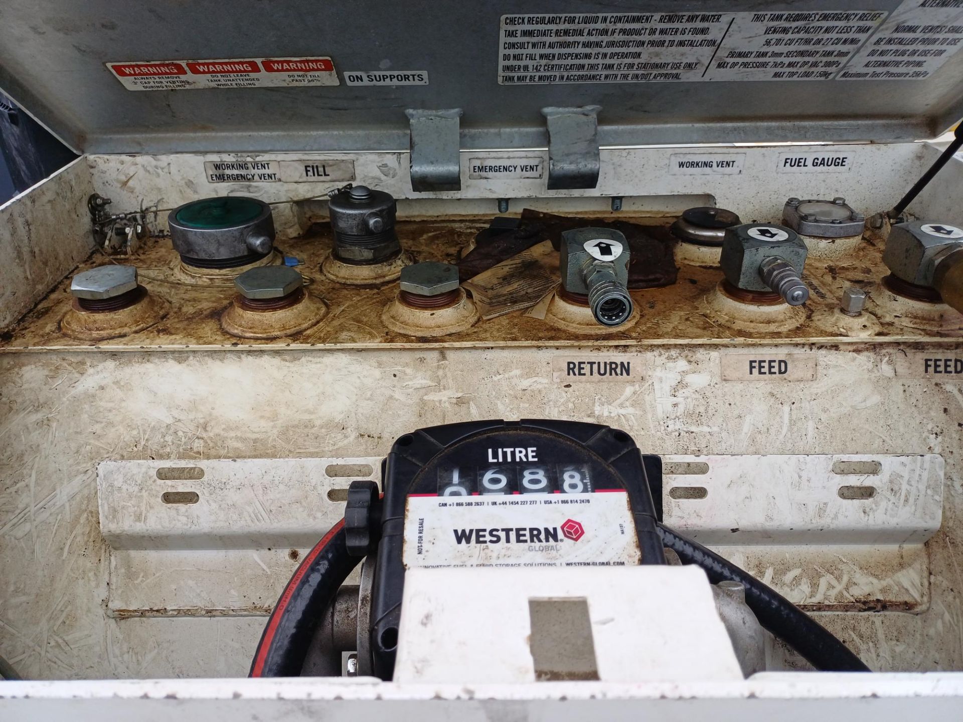 Western Global 10TCG-GLB 949 Litre Trans Cube Diesel Fuel Cube (2022 ...