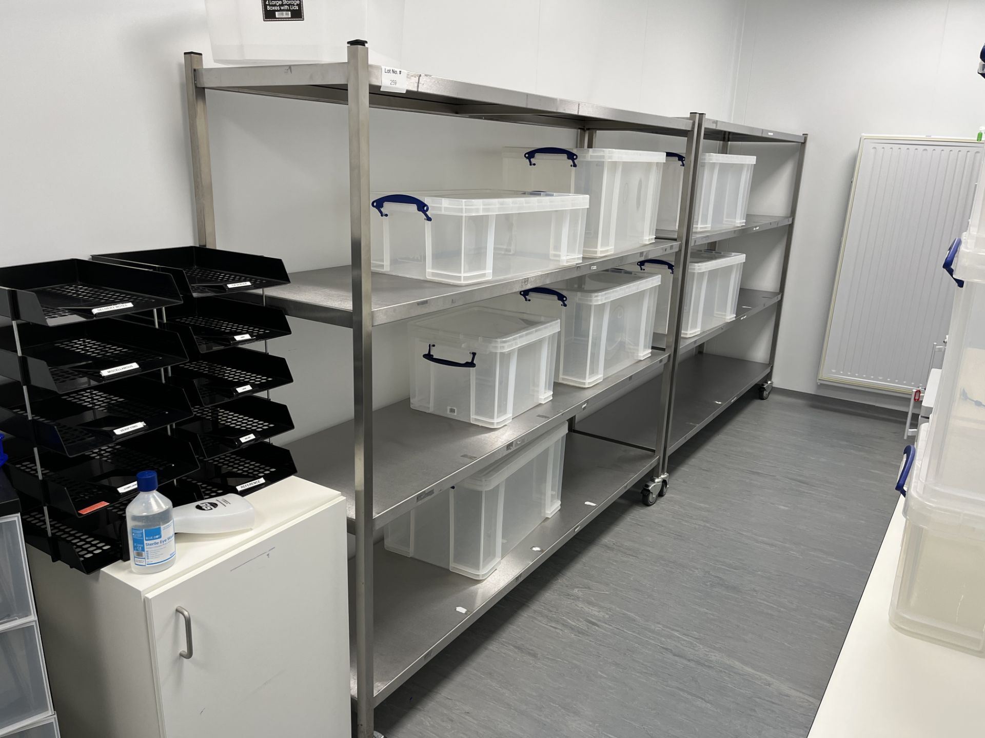 2, Mobile Metal Racking