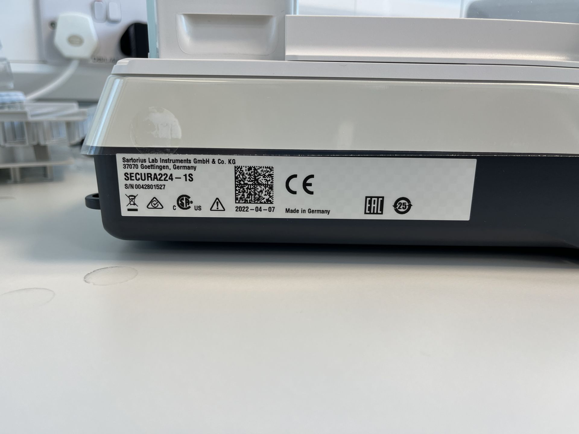 1: Sartorius, Secura224-1S, Desktop Analytical Balance, Serial Number ...