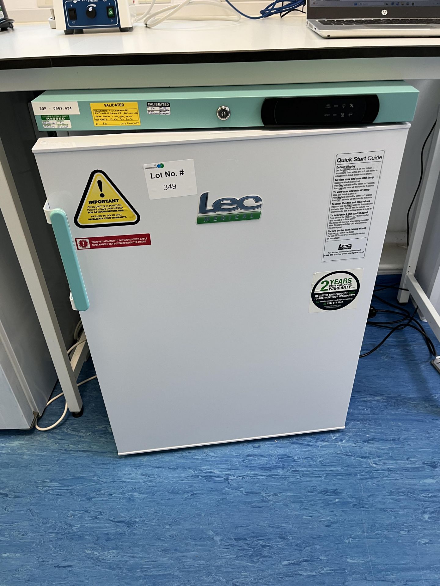 1: LEC Medical, Under Counter Refrigerator, Serial Number ...