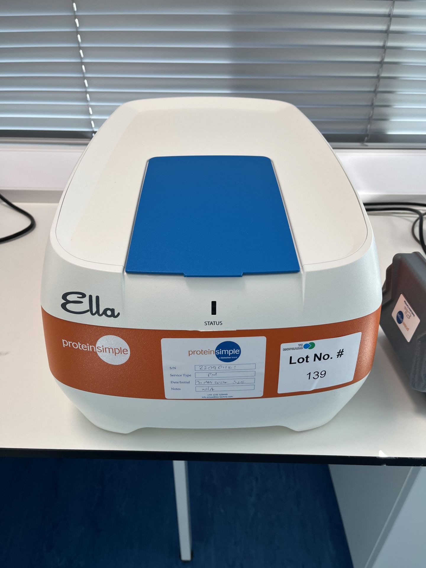 1: Protein Simple, Ella, Automated Immunoassay System with Verification ...