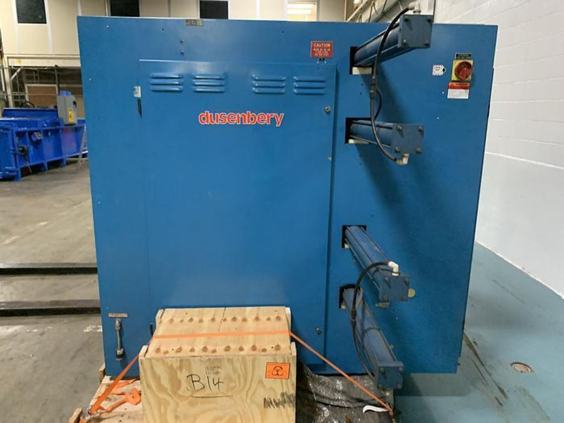 63" DUSENBERY MODEL 835-30 DUPLEX CANTILEVERED SLITTER REWINDER 30 ...