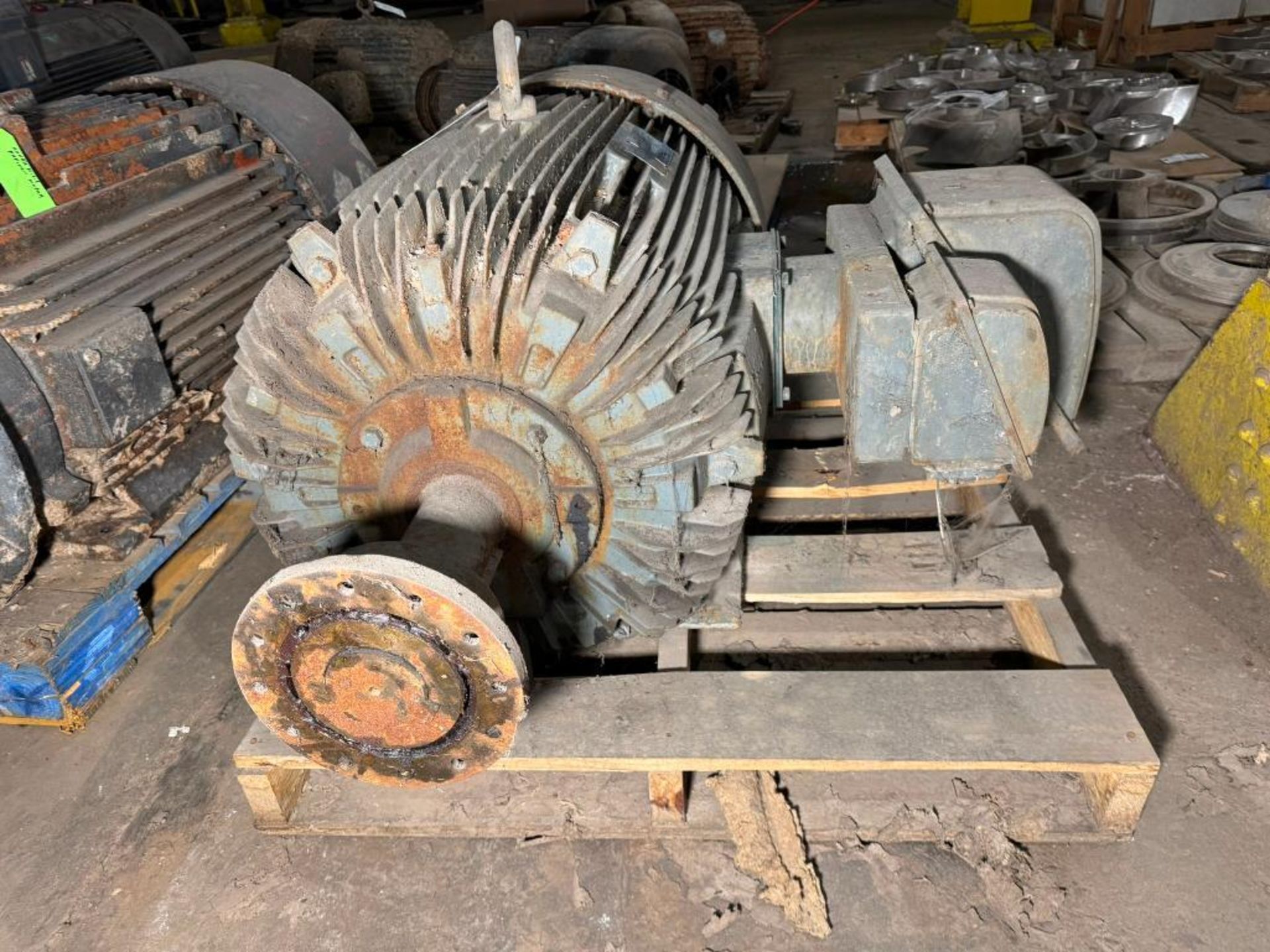 150 HP TECO-WESTINGHOUSE MOTOR 4160V 1775 RPM - Simple Rigging/Loading ...