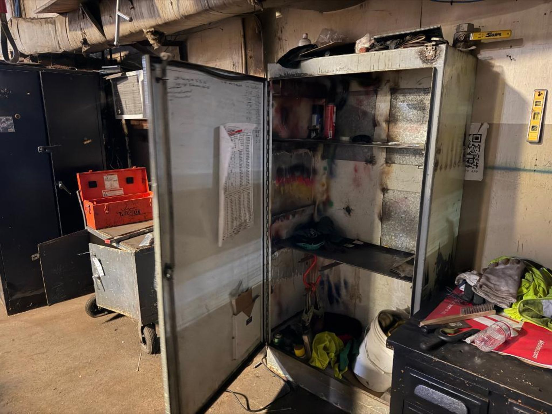 MACHINE SHOP STORAGE CABINET - Simple Rigging/Loading Fee: $50