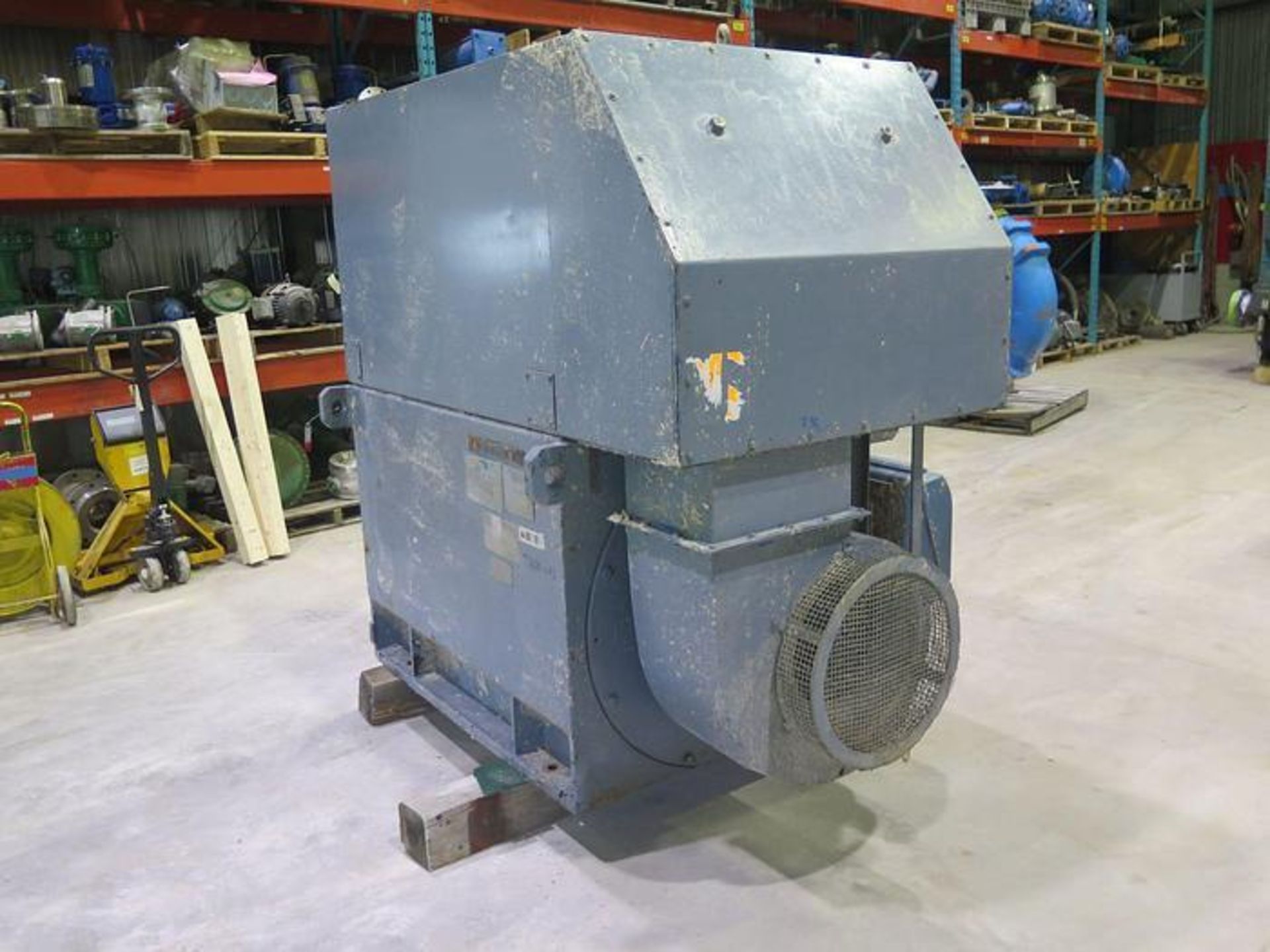 500 HP WESTINGHOUSE REFINER MOTOR 4160V 713 RPM - Simple Rigging ...