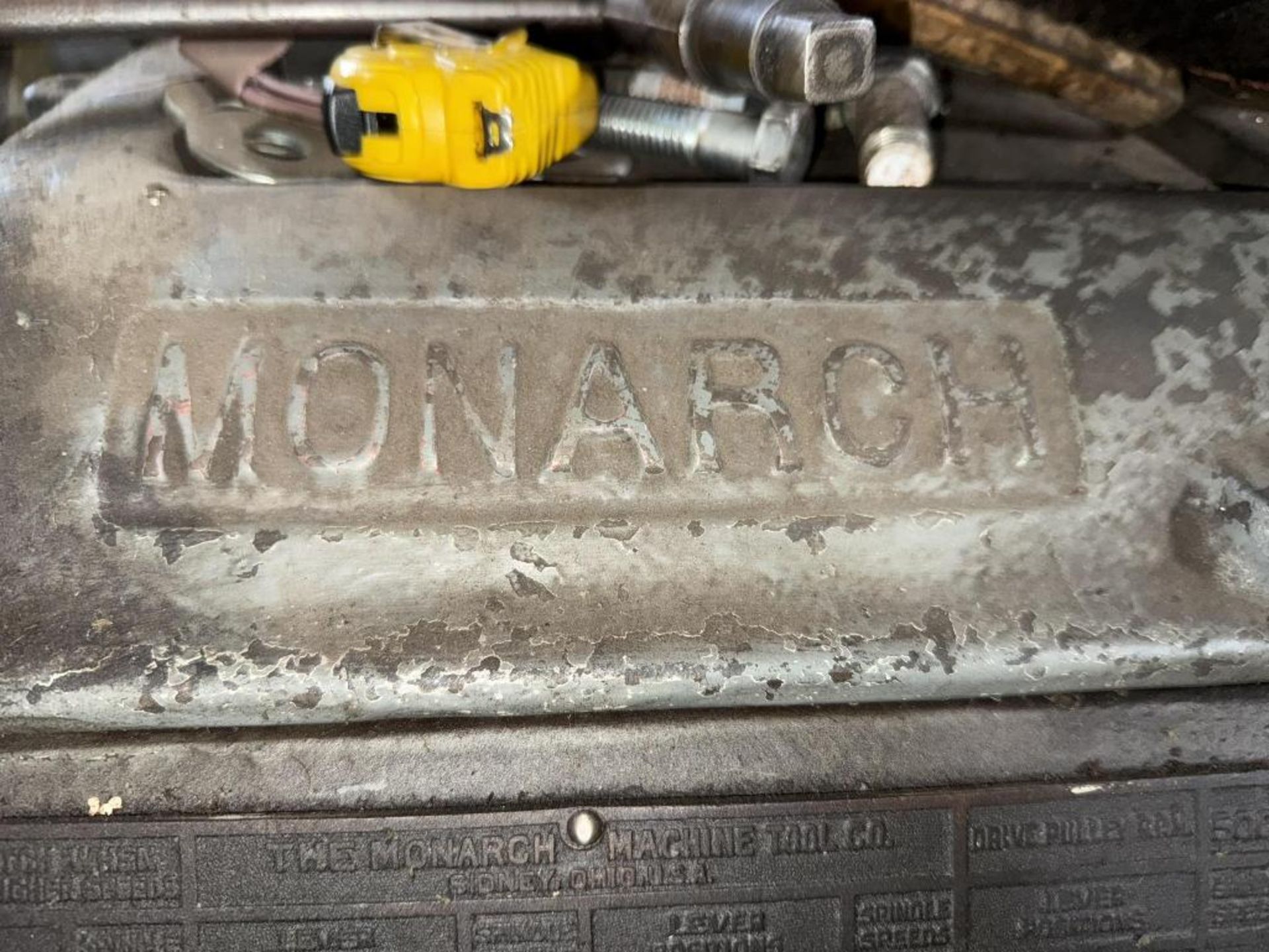 MONARCH ENGINE LATHE WITH TOOLING
