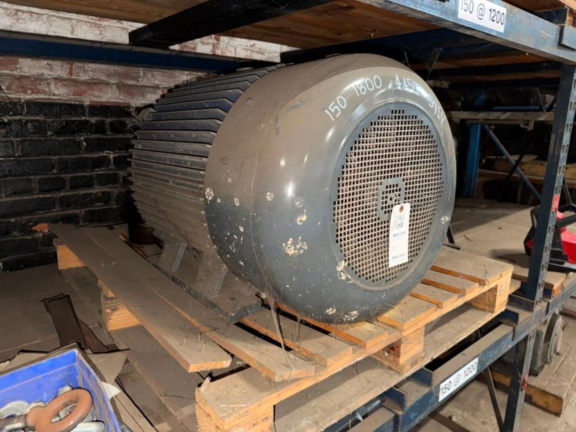 150 HP VP ELECTRIC 575V MOTOR, 445T FRAME - Simple Rigging/Loading Fee: $50
