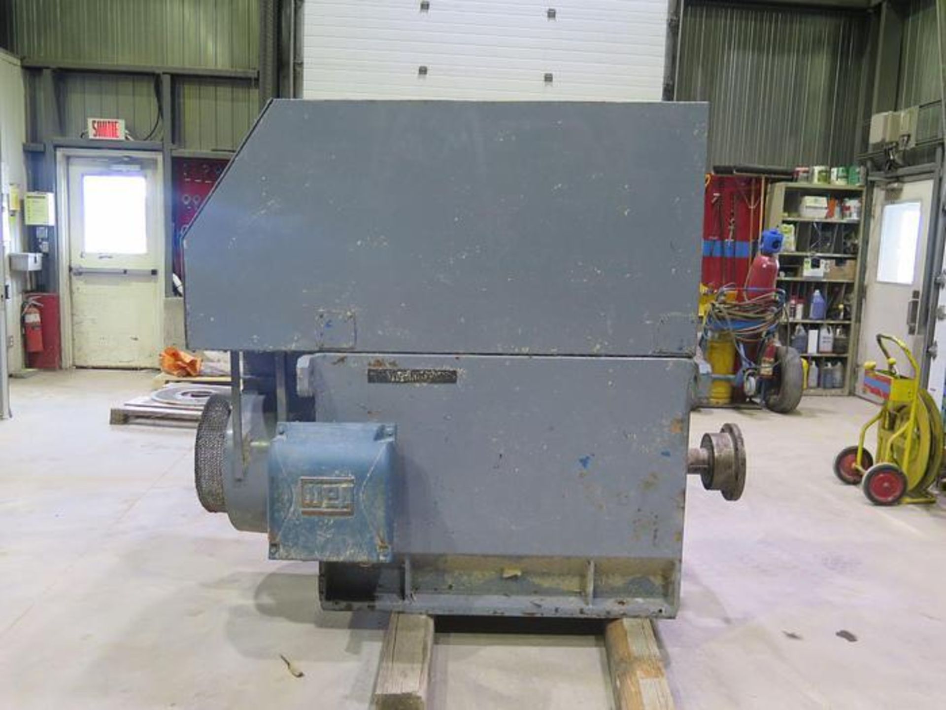 500 HP WESTINGHOUSE REFINER MOTOR 4160V 713 RPM - Simple Rigging ...