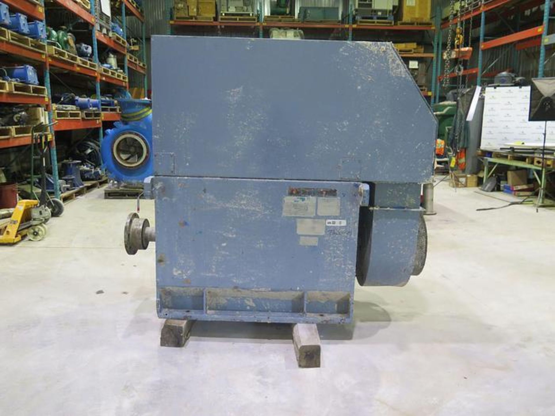 500 HP WESTINGHOUSE REFINER MOTOR 4160V 713 RPM - Simple Rigging ...