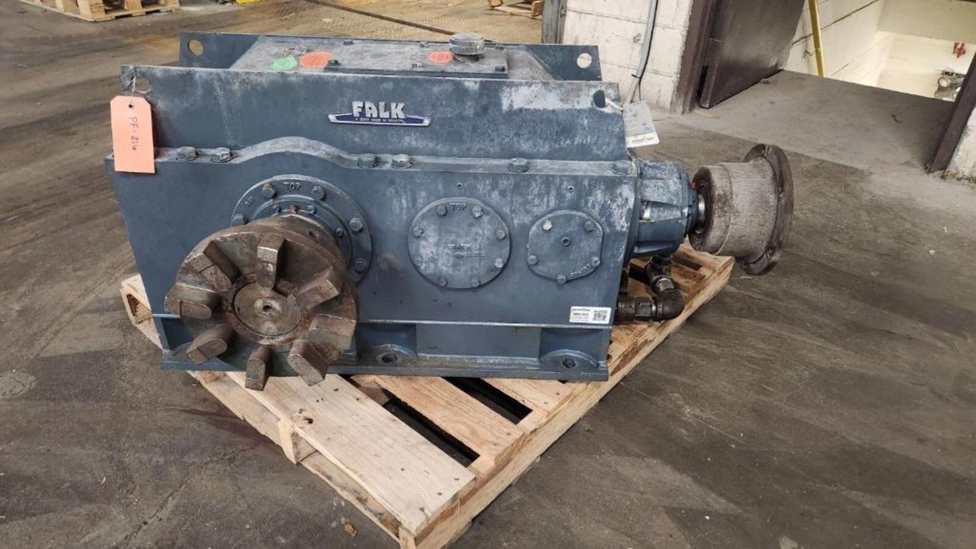 Speed Reducer Gear Box FALK MODEL 2080yb2-l RATIO 9.162 - Simple ...