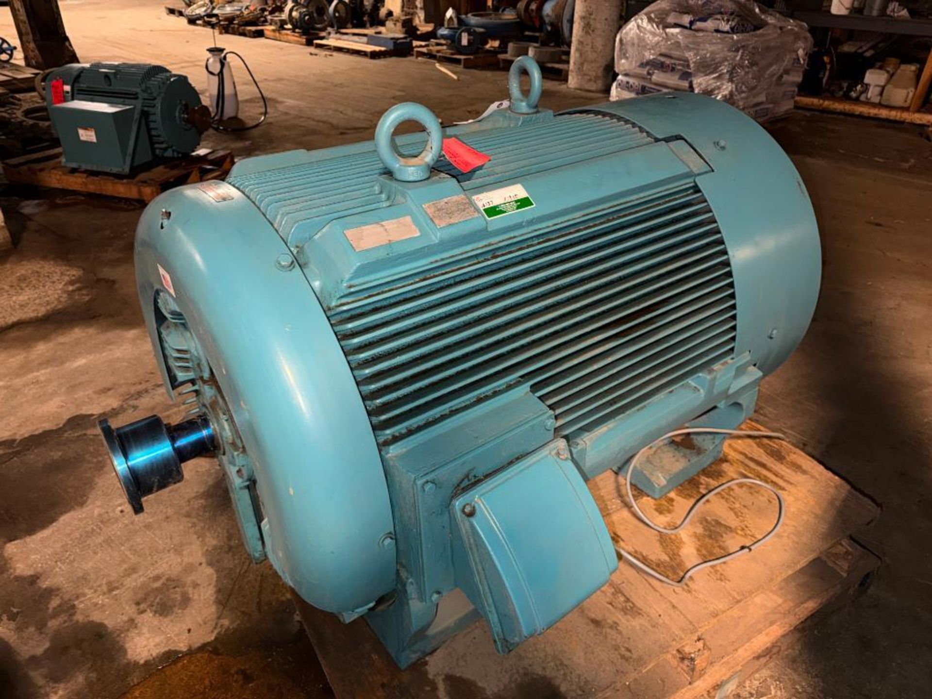 400 HP TECO-WESTINGHOUSE MOTOR 4160V 3580 RPM FRAME 5808A - Simple ...
