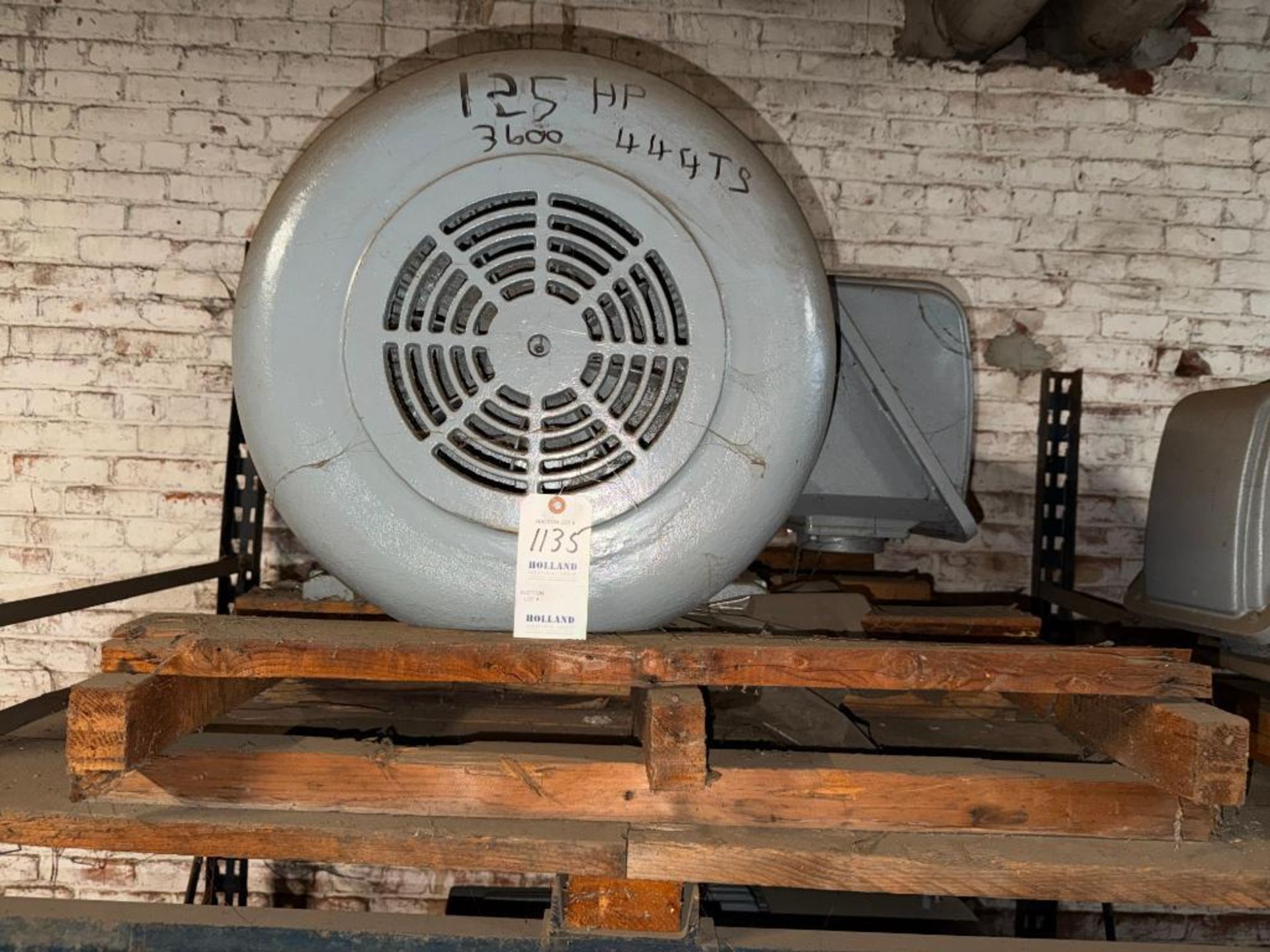 125 HP TECO-WESTINGHOUSE MOTOR 3560 RPM FRAME 444TS - Simple Rigging ...