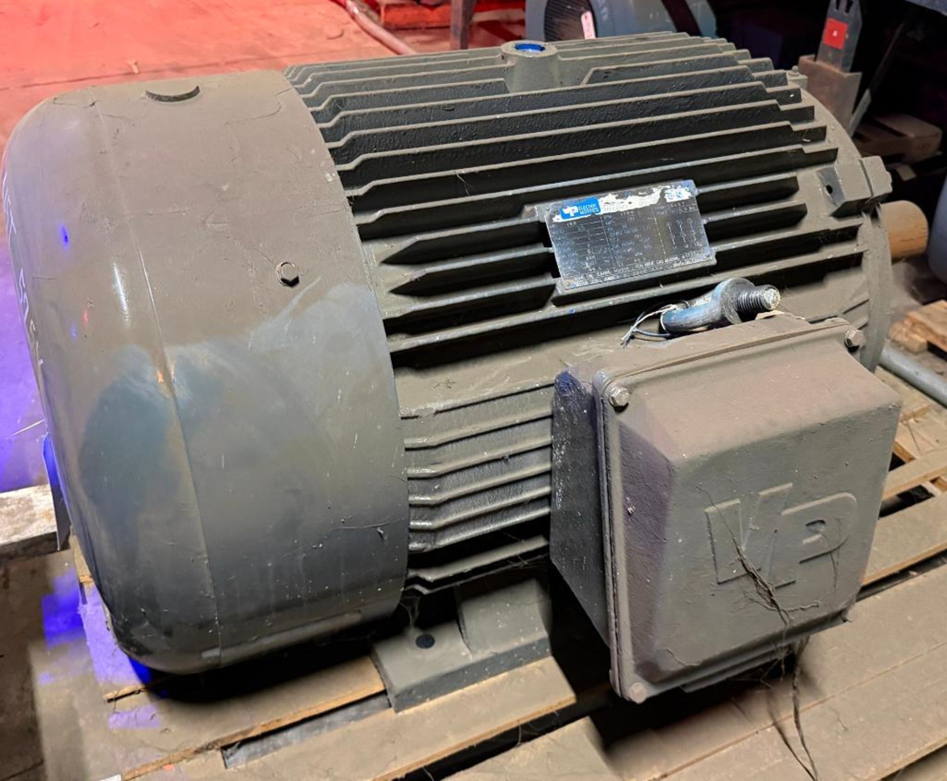 150 HP VP ELECTRIC 575V MOTOR, 445T FRAME - Simple Rigging/Loading Fee: $50