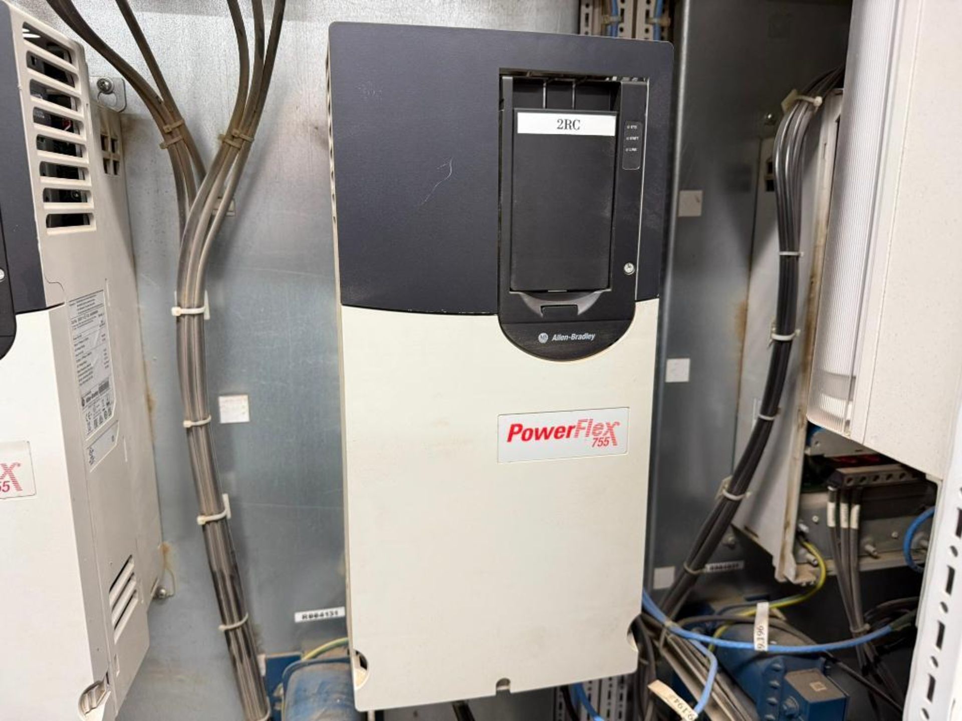 CABINET OF (4) ALLEN BRADLEY POWERFLEX 755 DRIVE VFDS - Simple Rigging ...