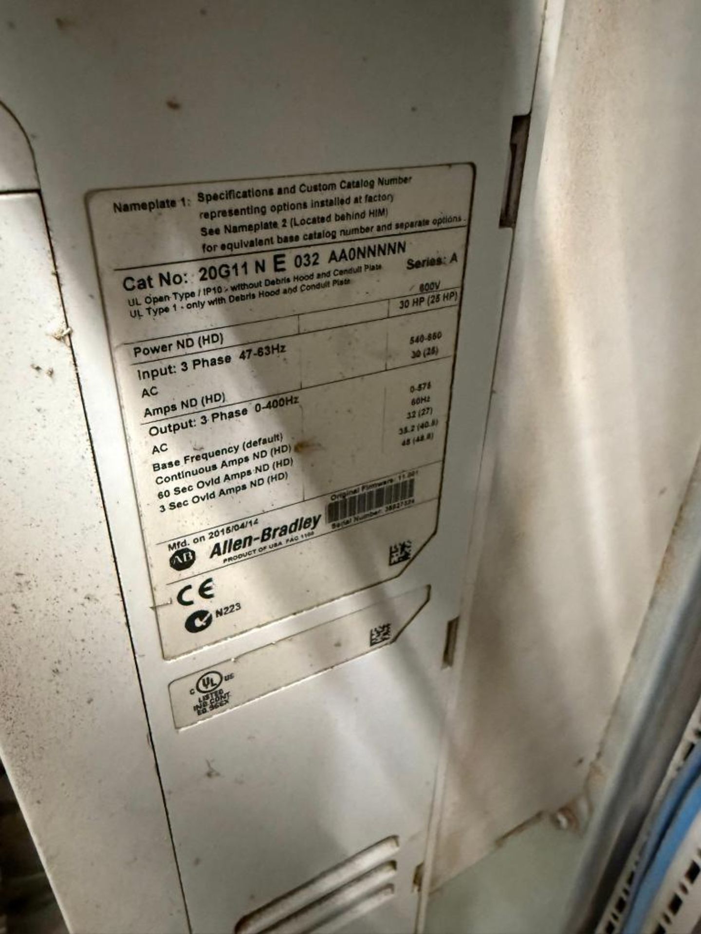 CABINET OF (4) ALLEN BRADLEY POWERFLEX 755 DRIVE VFDS - Simple Rigging ...