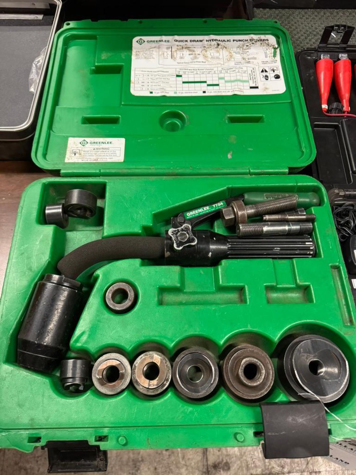 GREENLEE 7704 QUICK DRAW HYDRAULIC PUNCH DRIVERS KIT