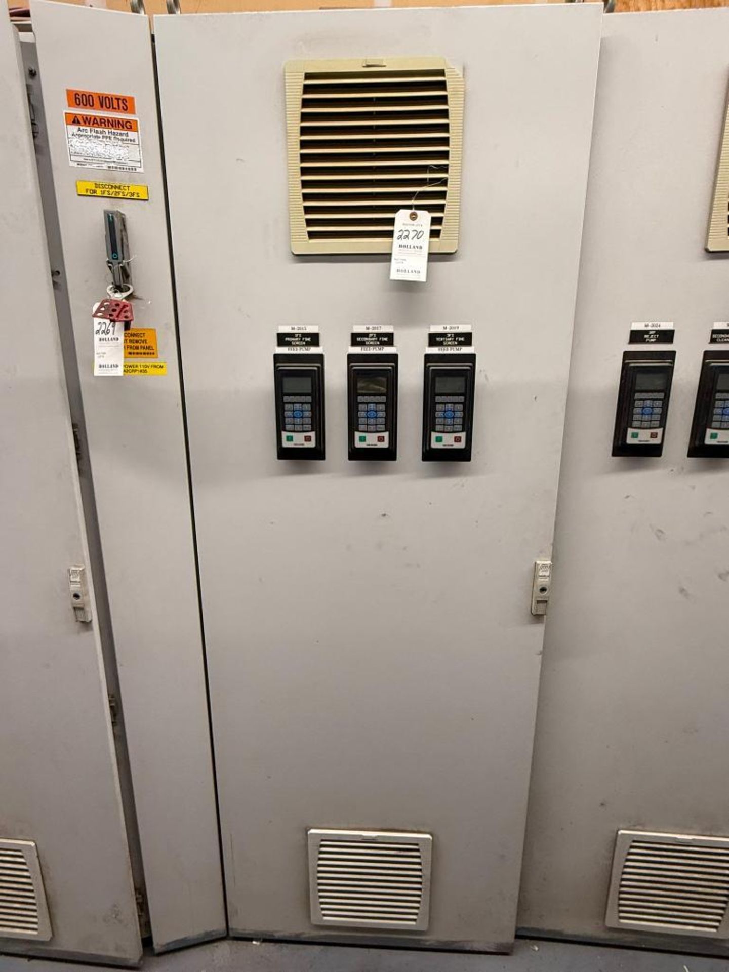 CABINET OF (4) ALLEN BRADLEY POWERFLEX 755 DRIVE VFDS - Simple Rigging ...