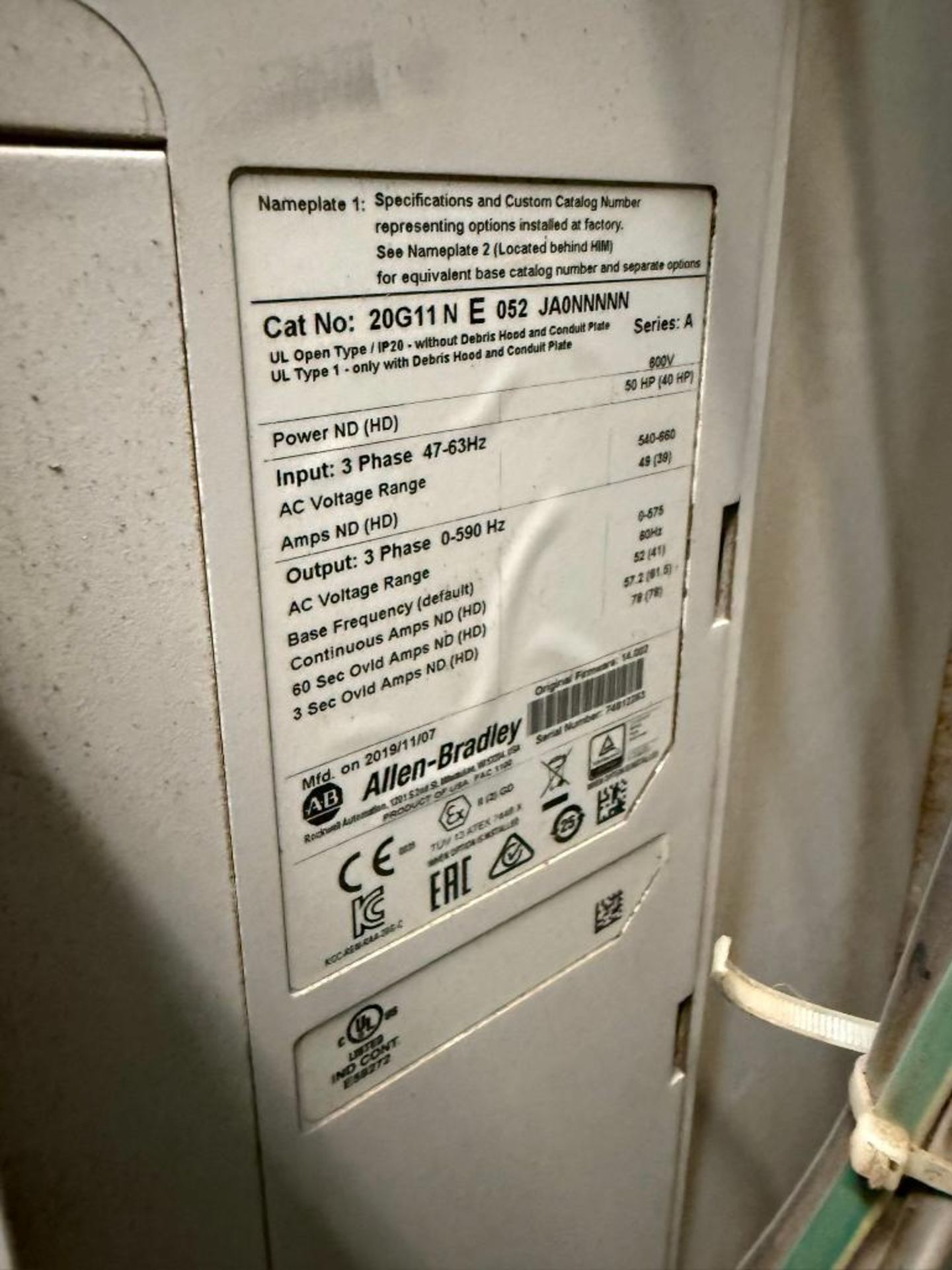 CABINET OF (4) ALLEN BRADLEY POWERFLEX 755 DRIVE VFDS - Simple Rigging ...
