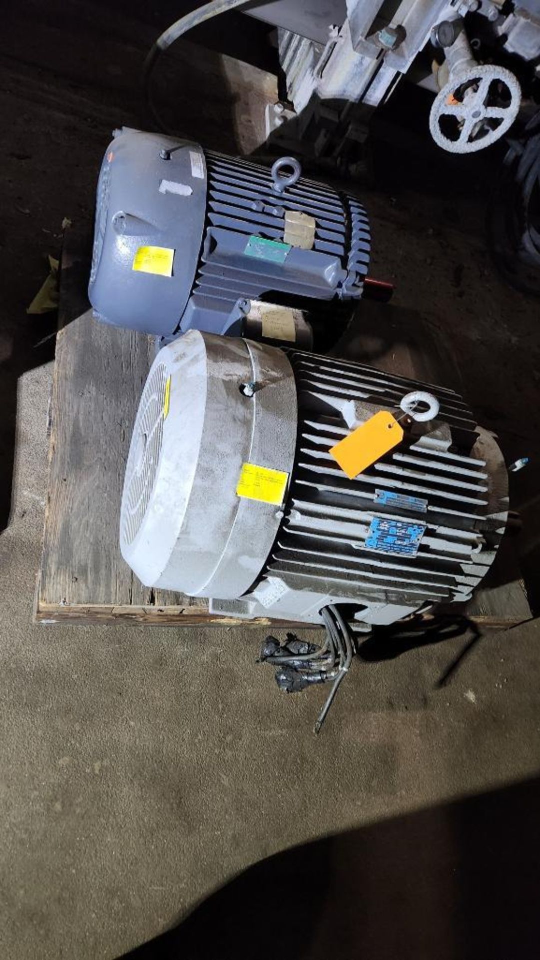 PALLET OF (2) MOTORS - Simple Rigging/Loading Fee: $50