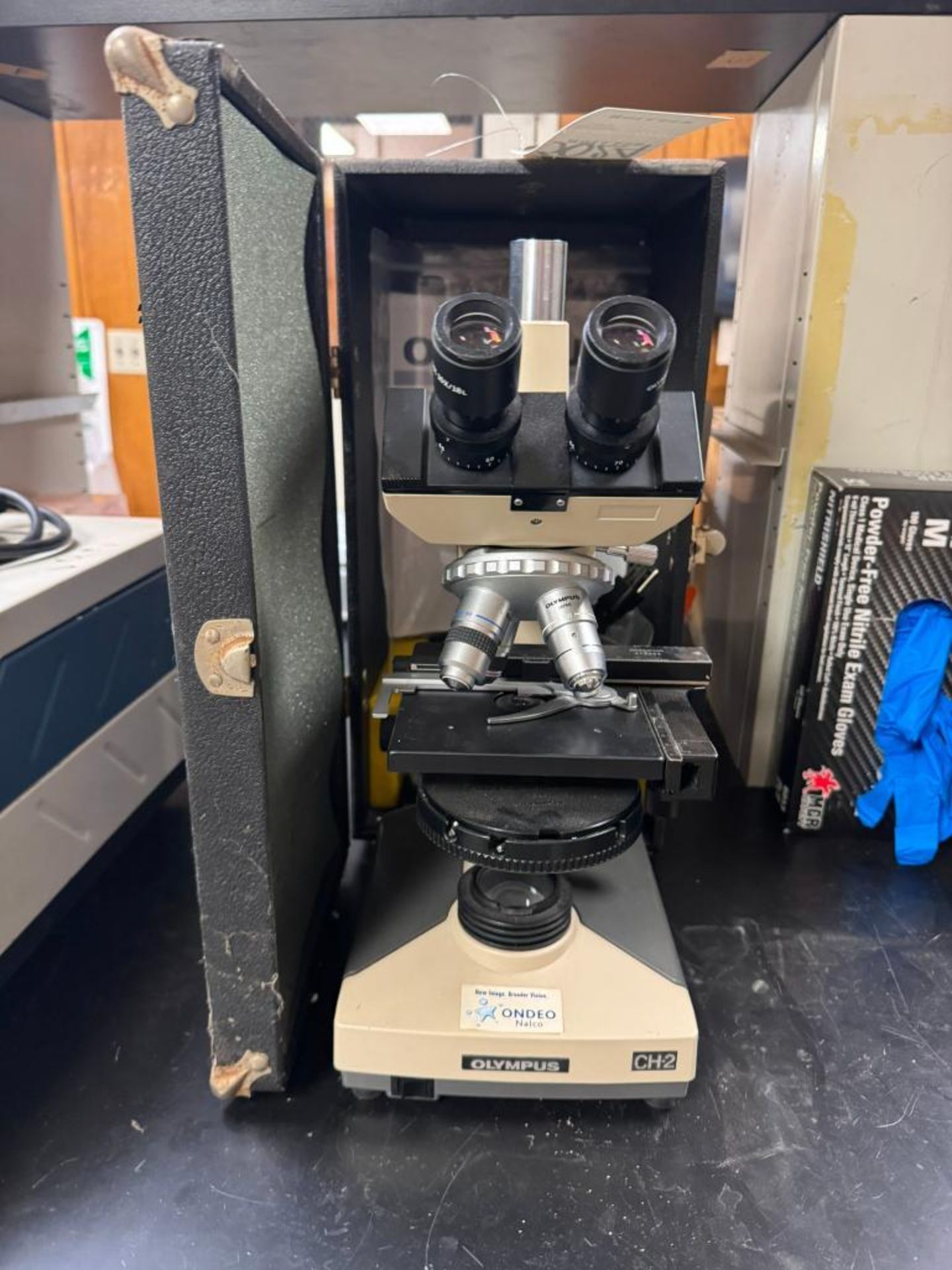 OLYMPUS MODEL CH-2 MICROSCOPE - Simple Rigging/Loading Fee: $25