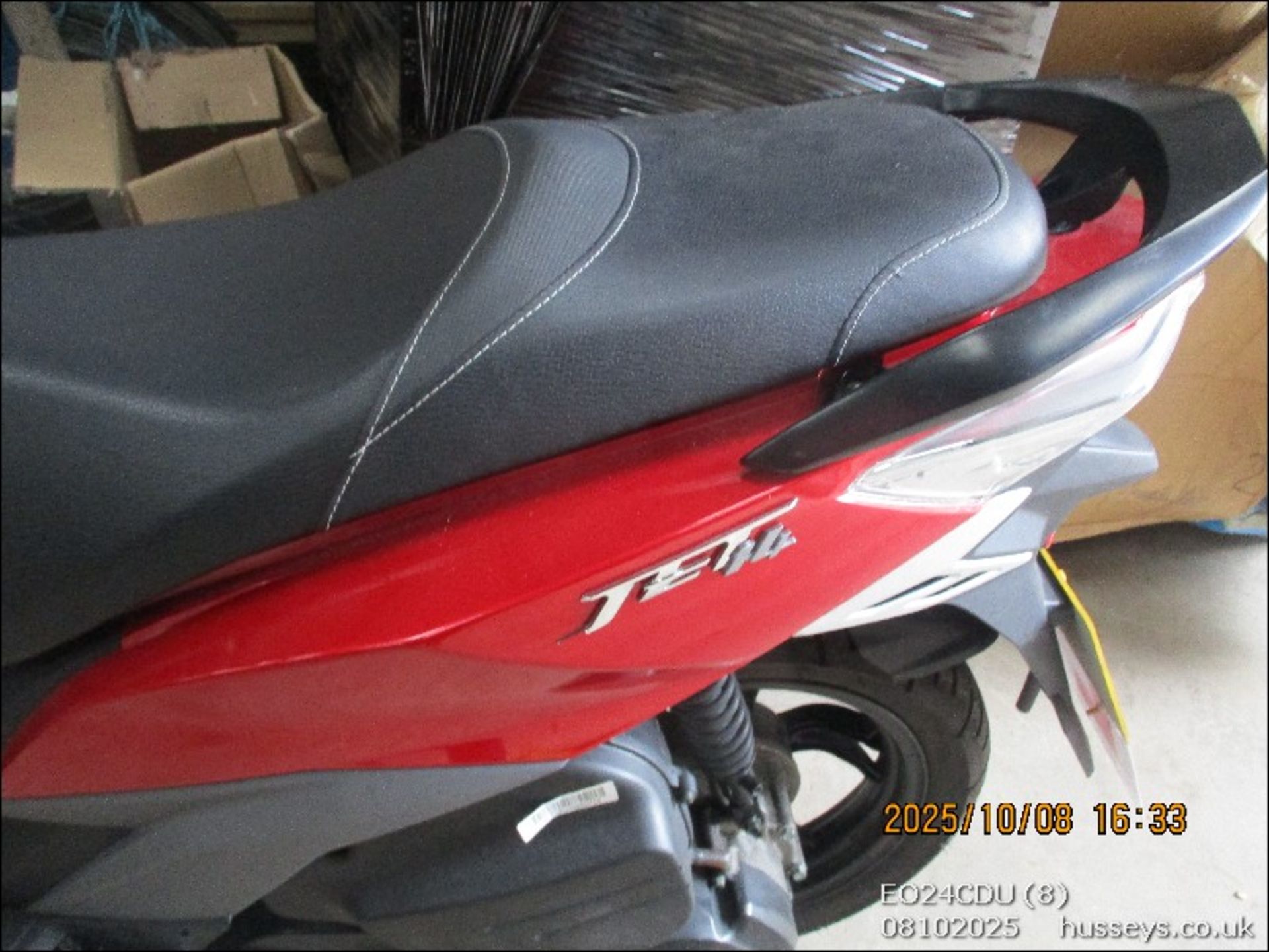 24/24 SYM JET 14 125 AC E5 125cc 0 Motorcycle (Red, 4k) EO24CDU ...