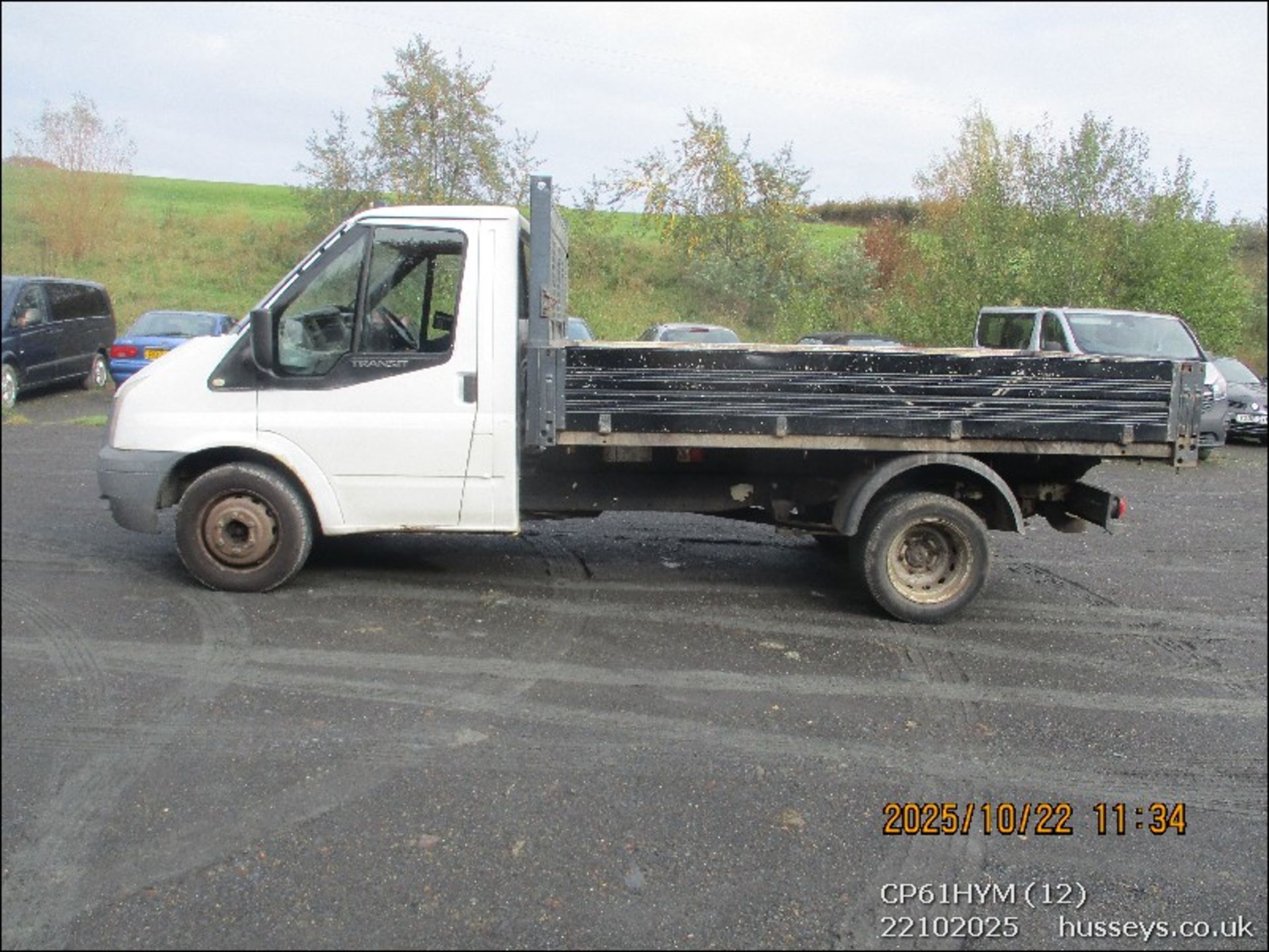11/61 FORD TRANSIT 115 T350M RWD 2402cc 6 Spd Manual Diesel Tipper ...