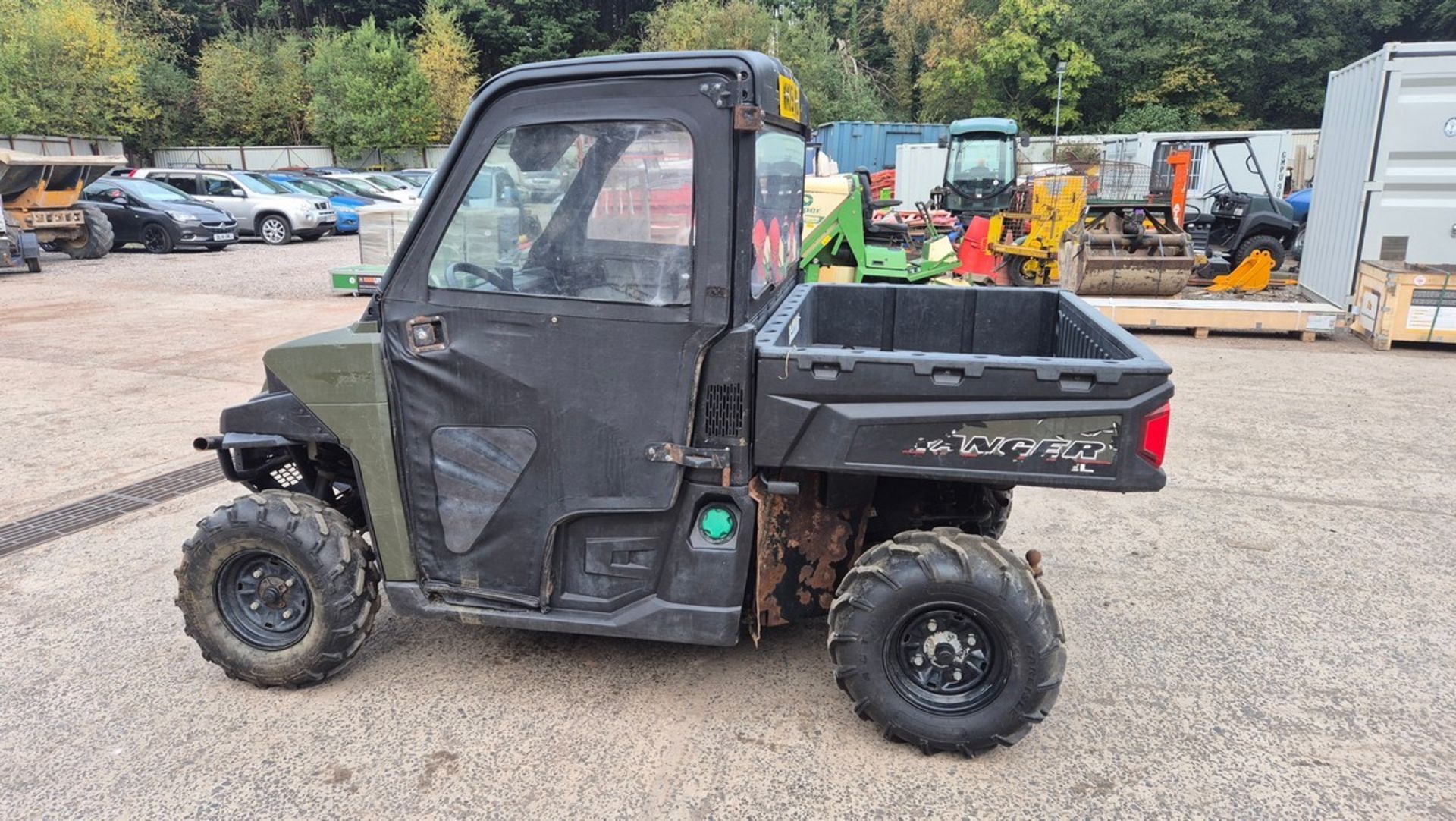 POLARIS RANGER DIESEL UTV 19 REG CW V5, MANUAL TIPPING BUTT R&D