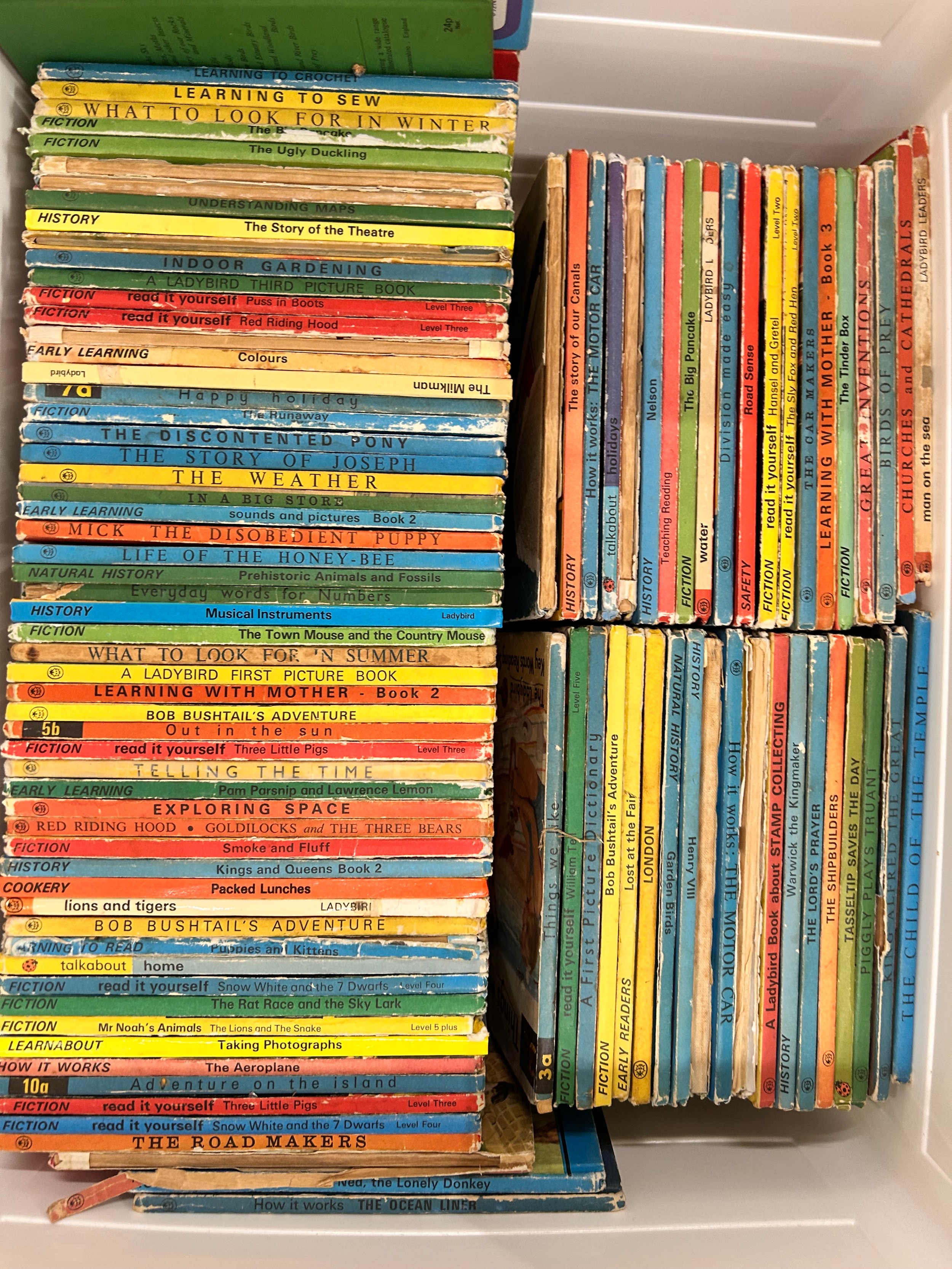 A large collection of over 140 vintage Ladybird books *Not available ...