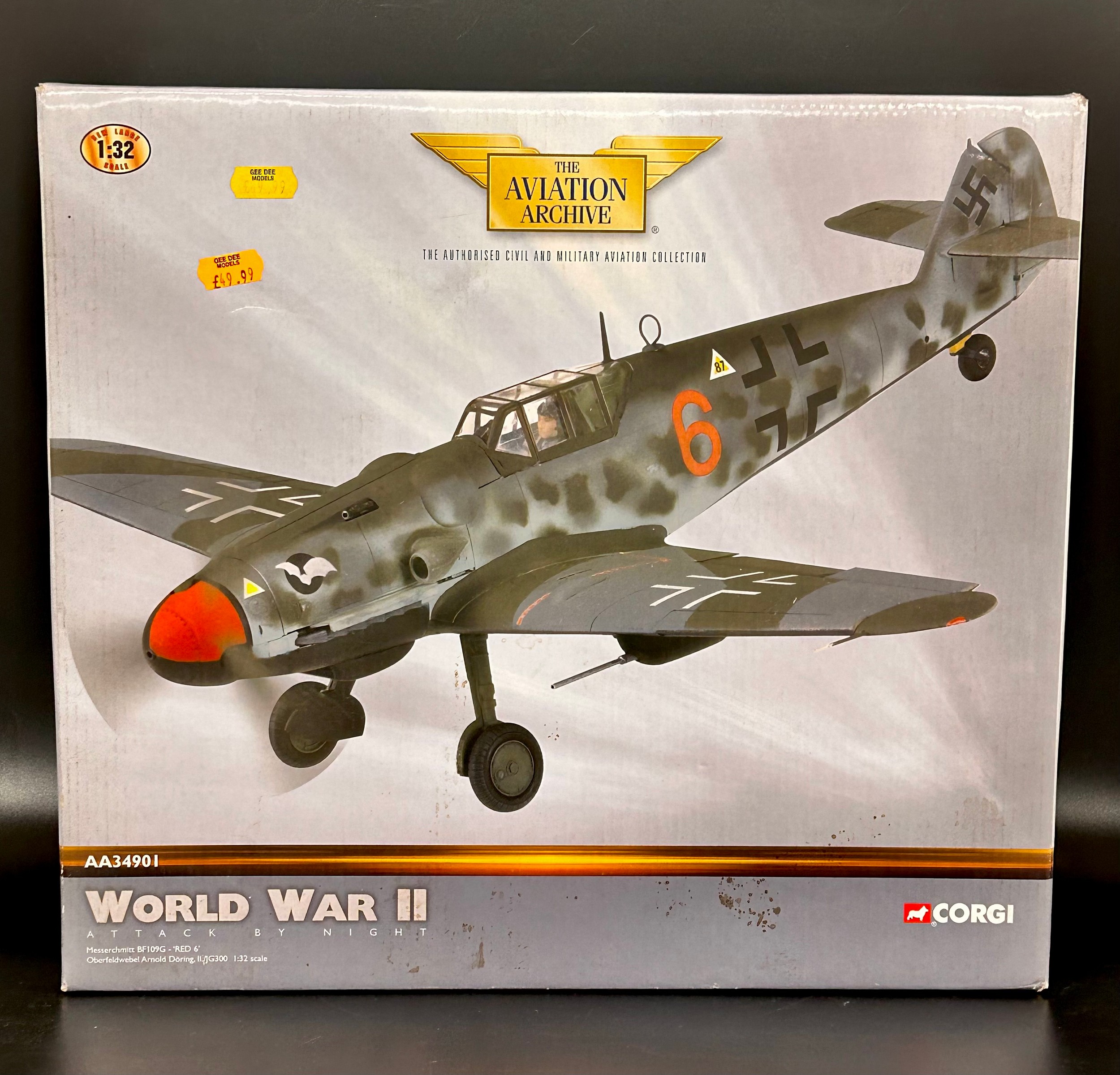 A Corgi The Aviation Archive WWII Attack by Night aeroplane model ...