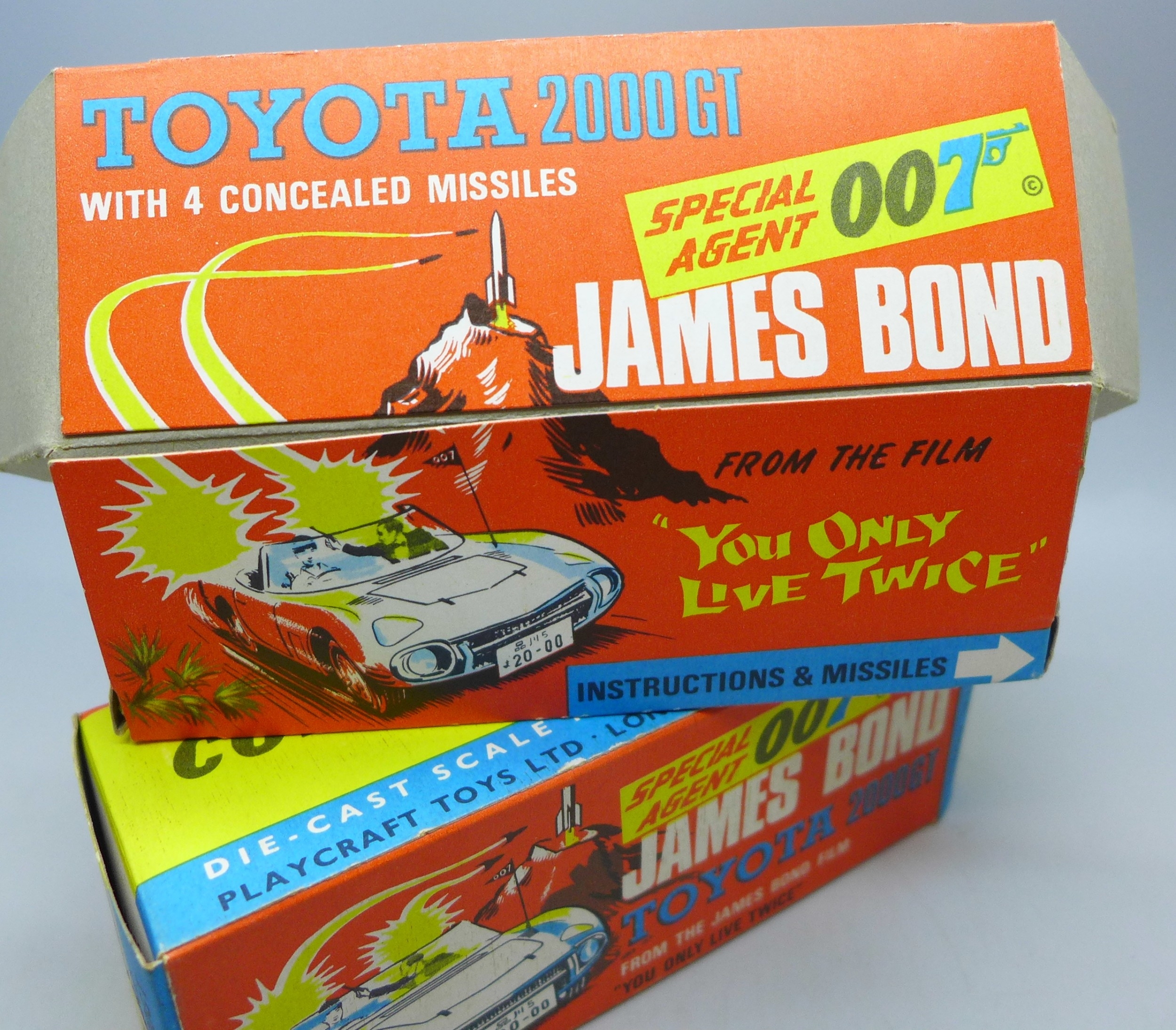 A Corgi Toys 336 James Bond Toyota 2000GT, boxed