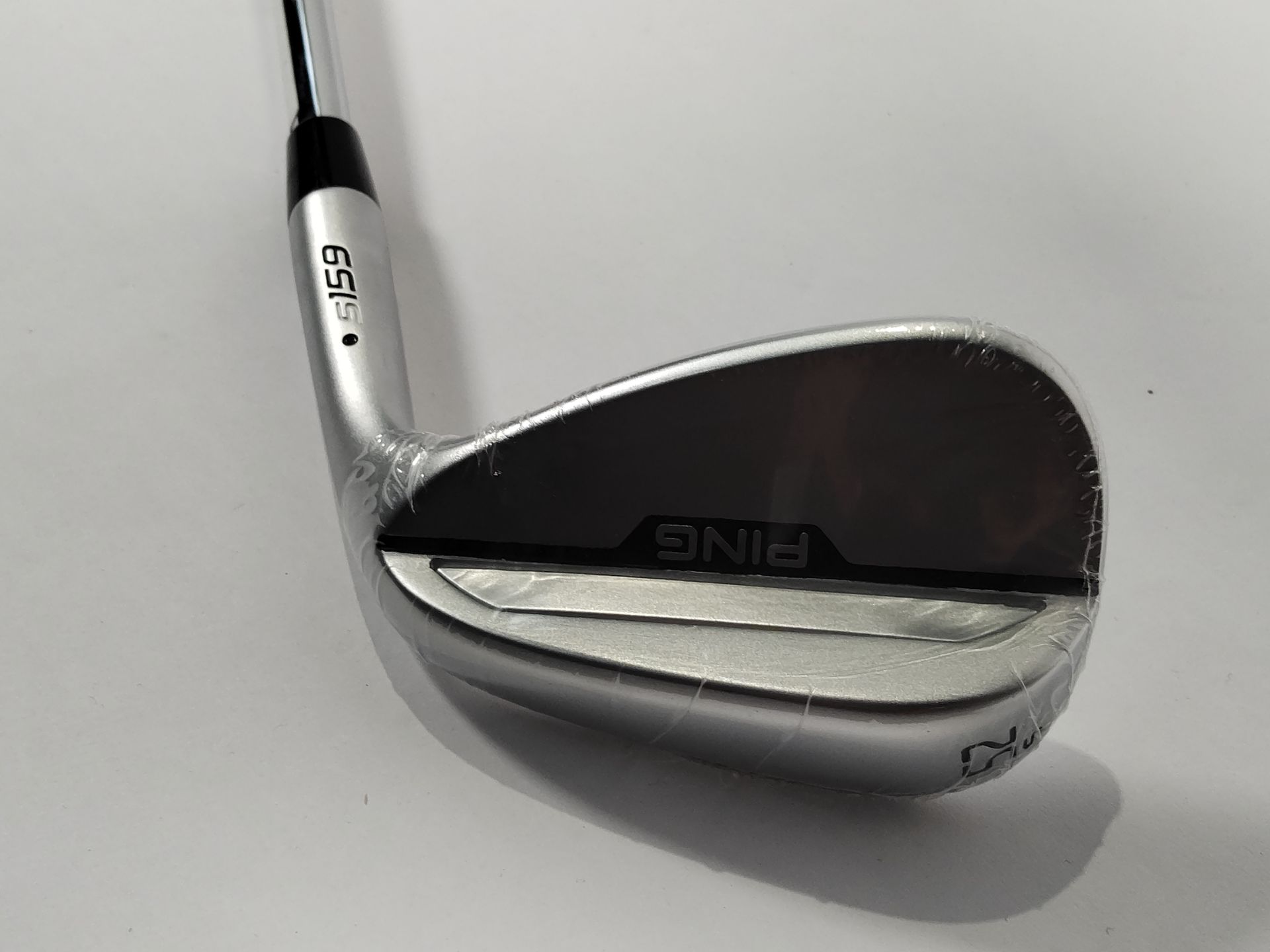 An as new Ping S159 Chrome Golf Wedge Steel, Right Handed, 52, S*12.
