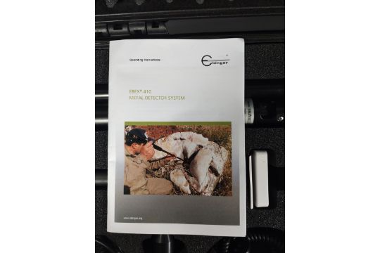 An as new Ebringer EBEX 410 specialist metal detector system with ...