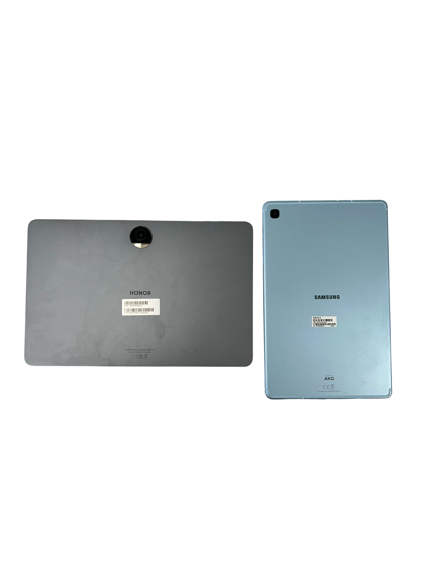 Two pre-owned Android tablets (Google account locked - sold for parts).