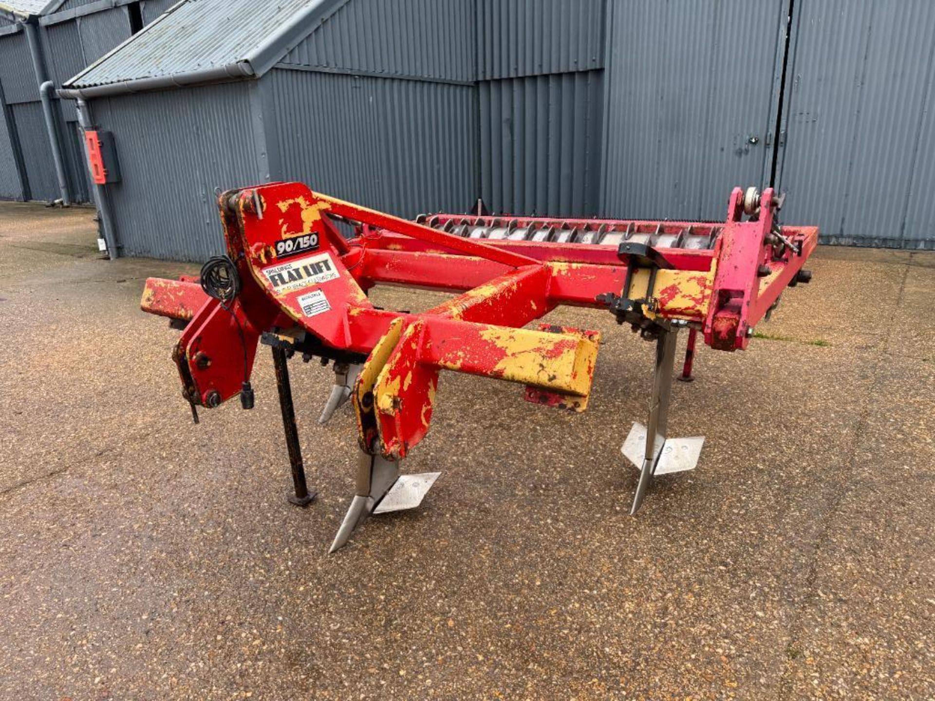 1999 Spaldings 90/150 3 leg subsoiler with rear tooth packer. Serial No ...