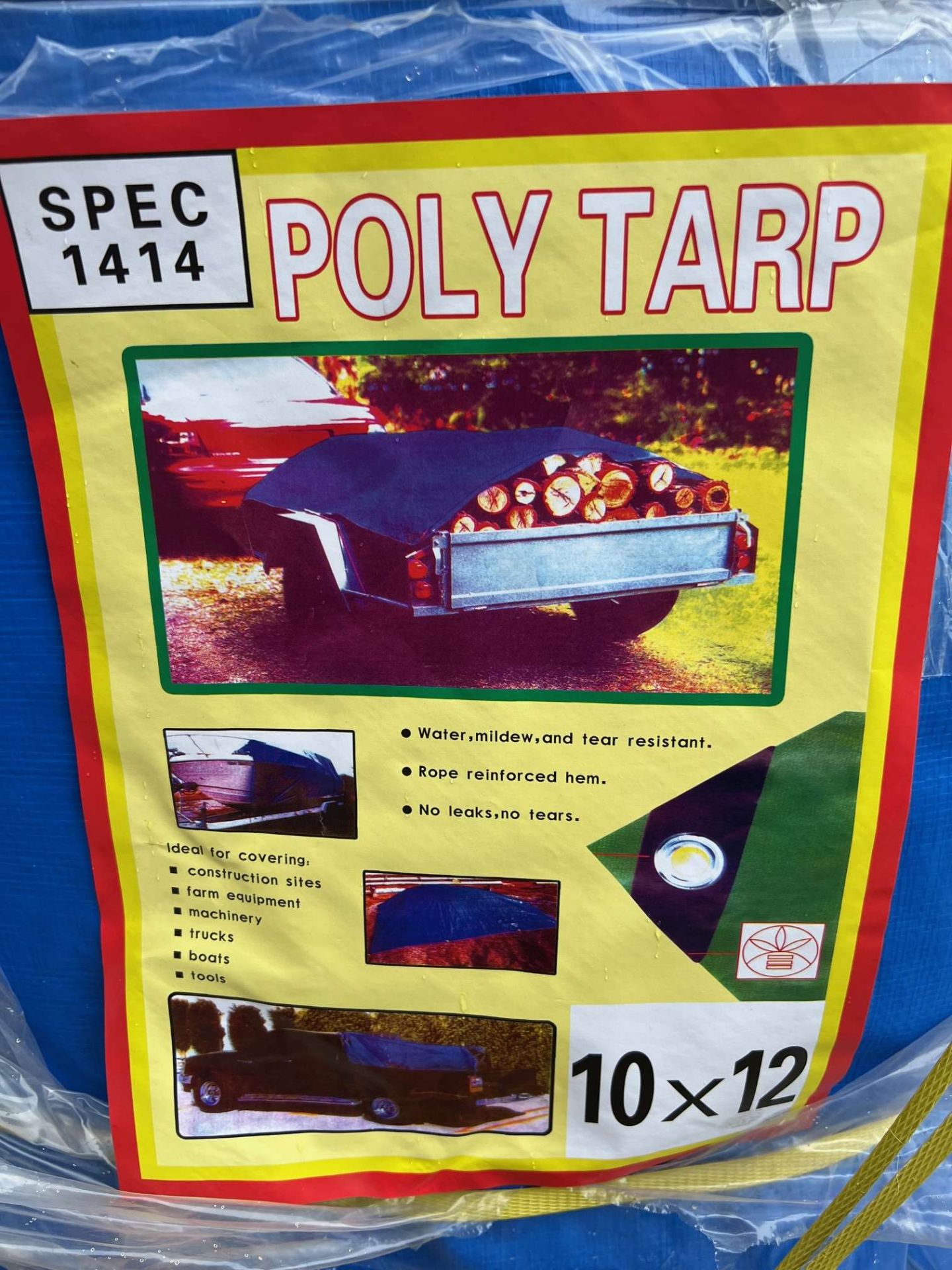 New 10m x 12m Heavy Duty Tarpaulin