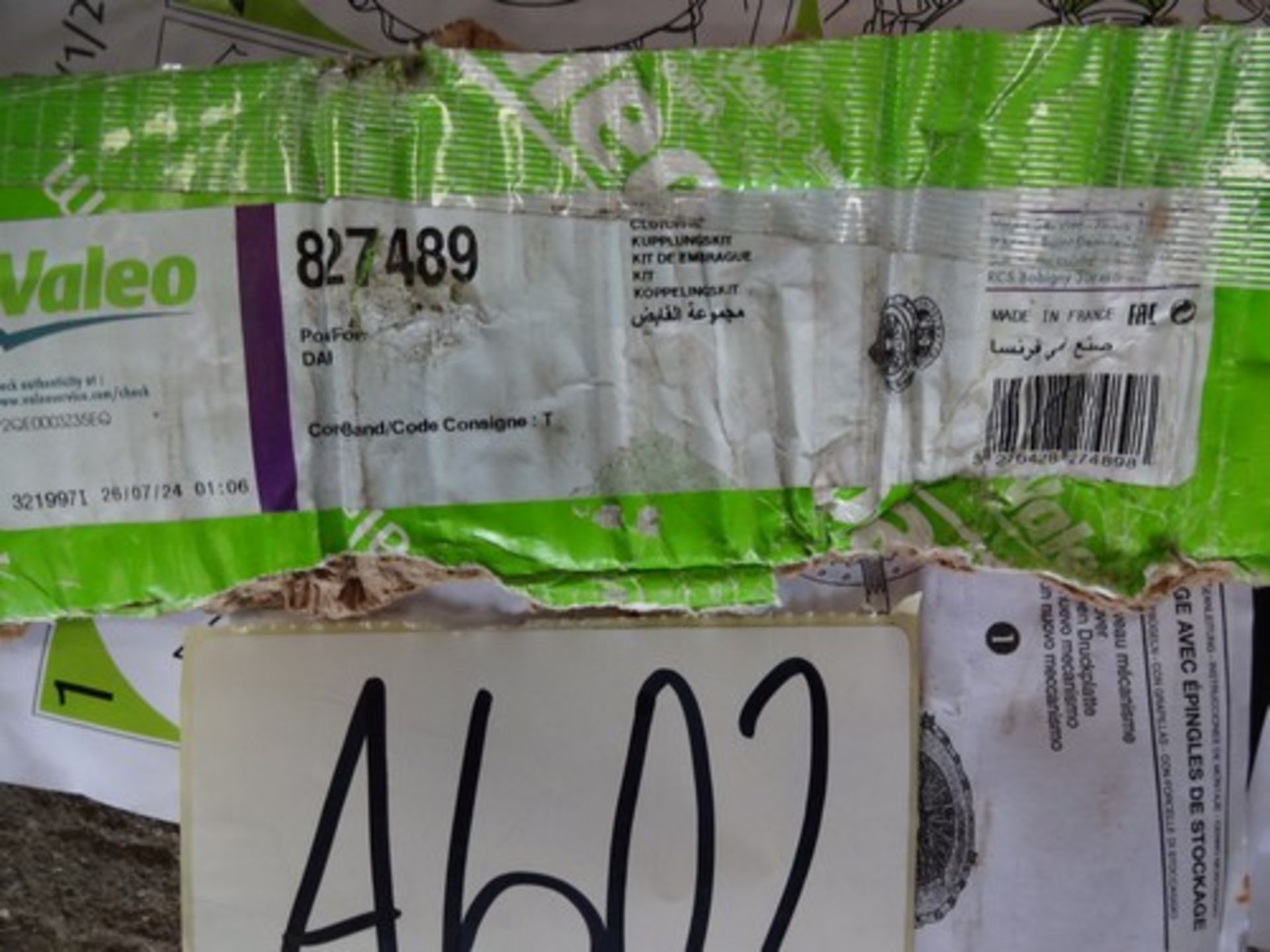 1 x Valeo commerical clutch kit for DAF, code: 827489, some rust due to ...