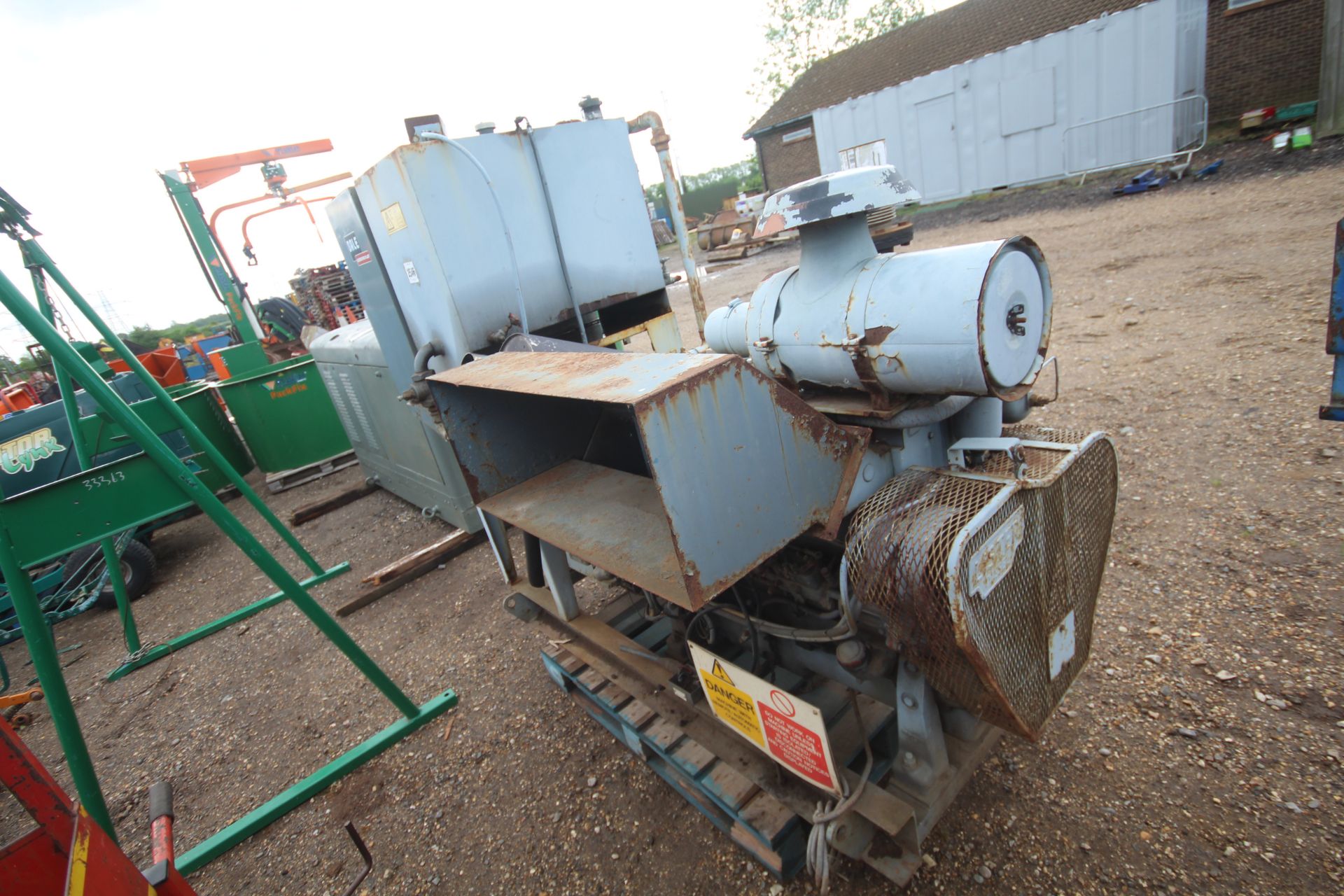 165KVa generator. With Lister air cooled diesel engine.