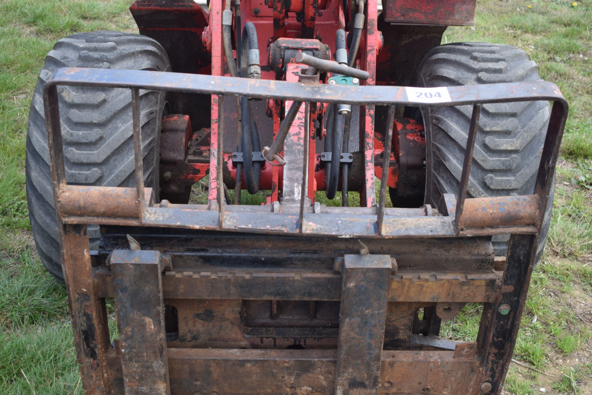 Weidemann 1090D/P pivot steer loader. 2000. 7,438 hours. Serial number ...