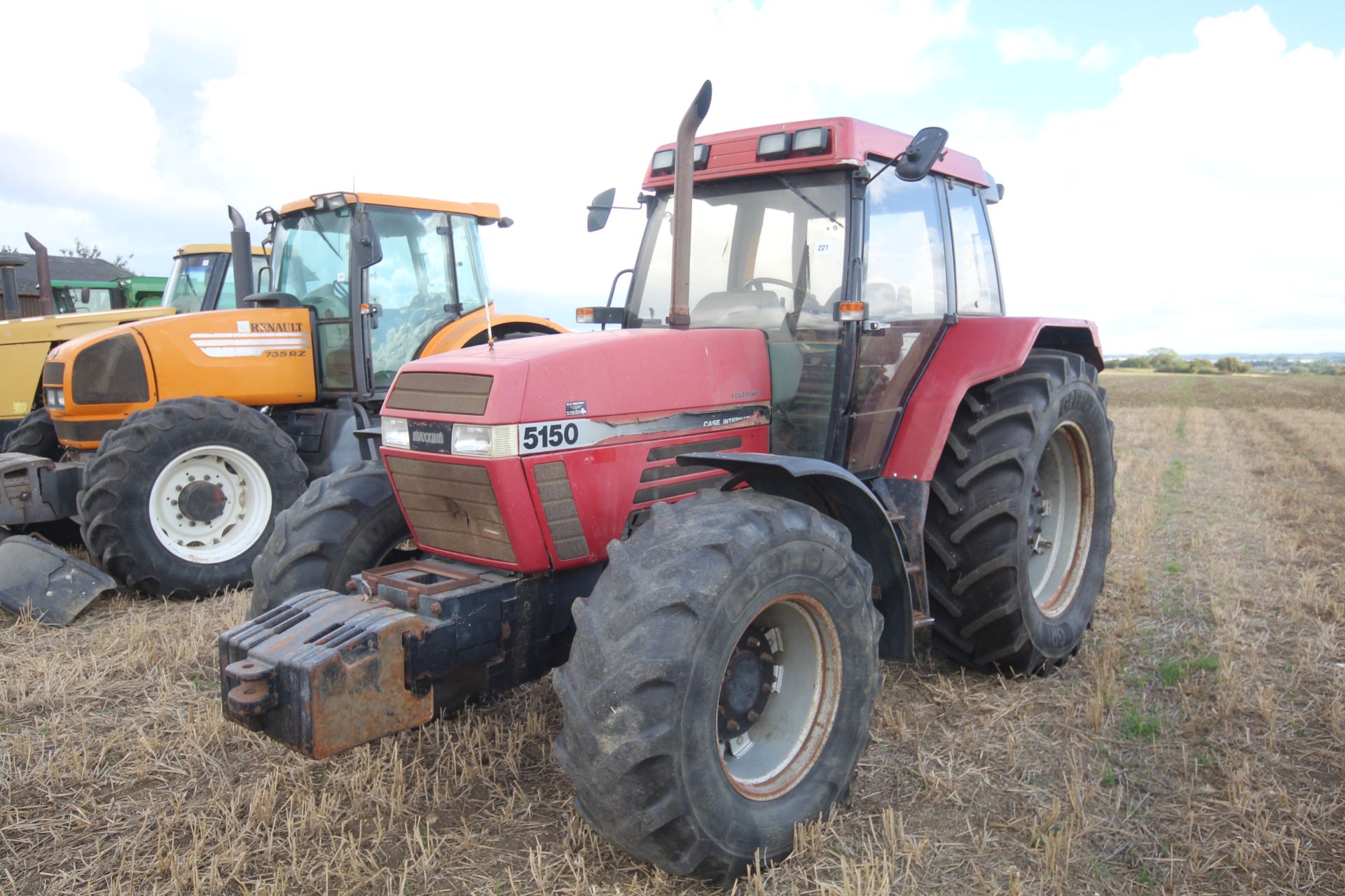 Case International Maxxum 5150 Power Shift 4WD tractor. Registration ...