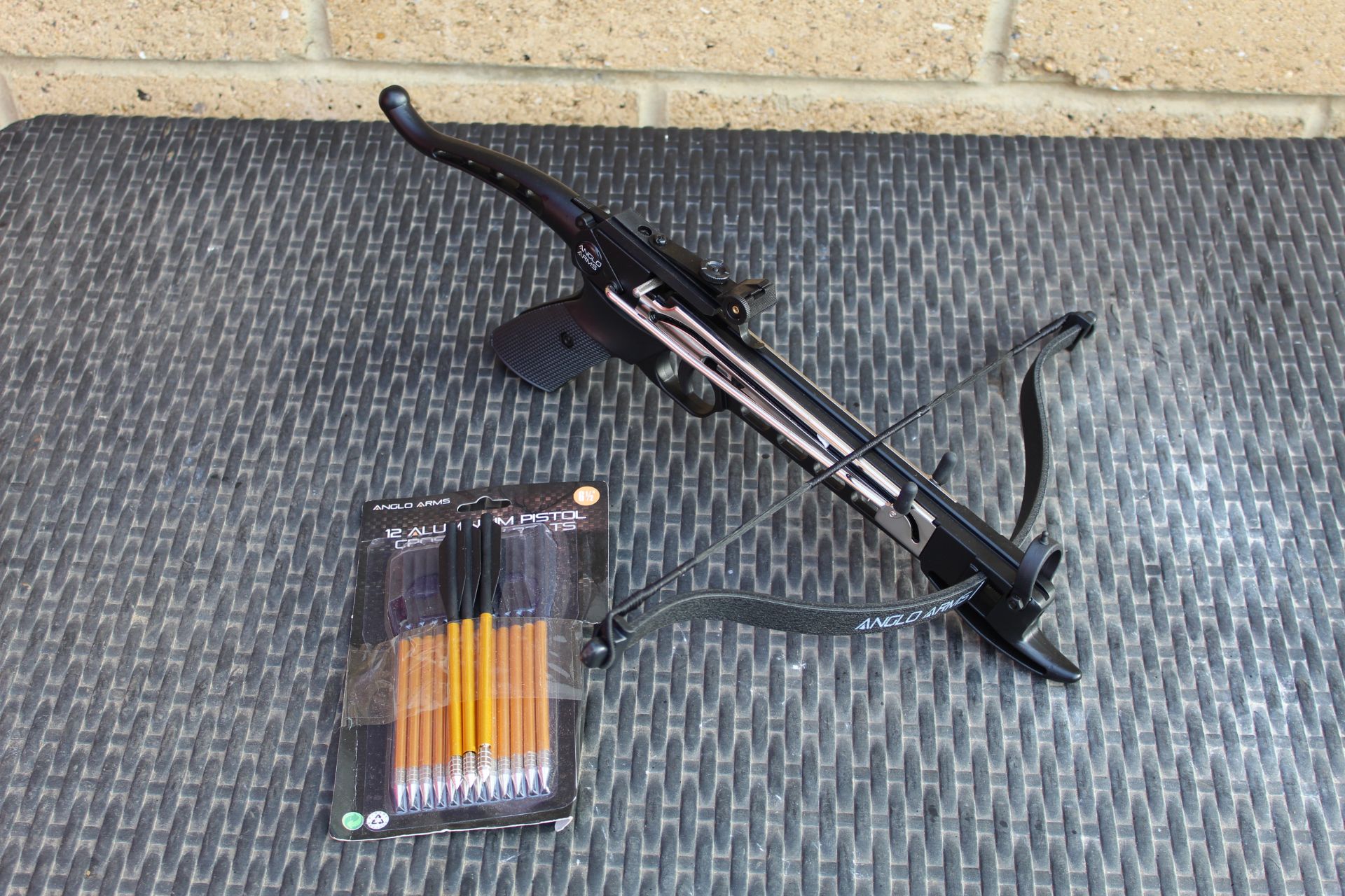 Crossbow & bolts. V (This item can only be purchased by someone over ...