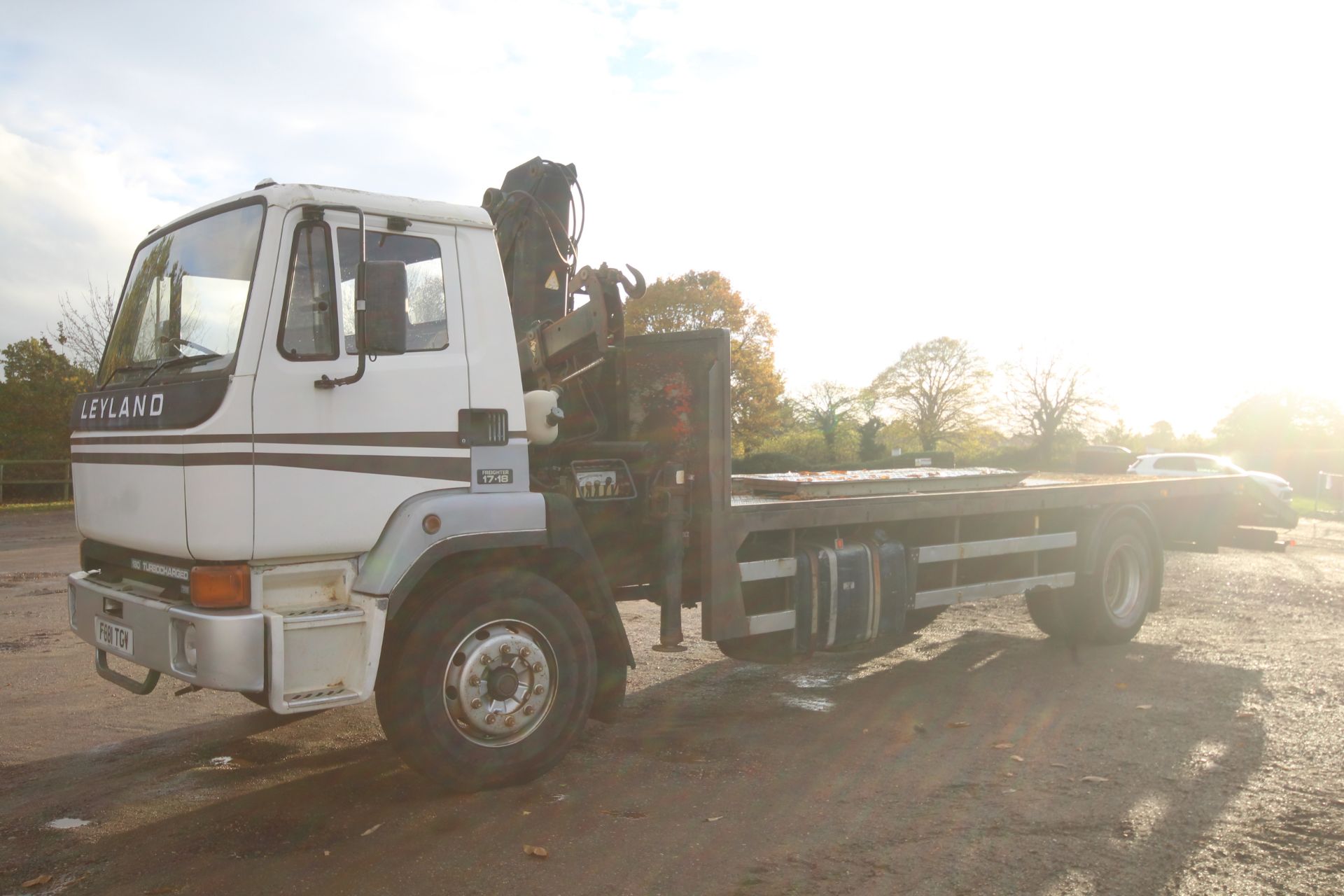 Leyland Freighter 17.18 180 Turbo T45 17T 4x2 rigid. Registration F881 ...