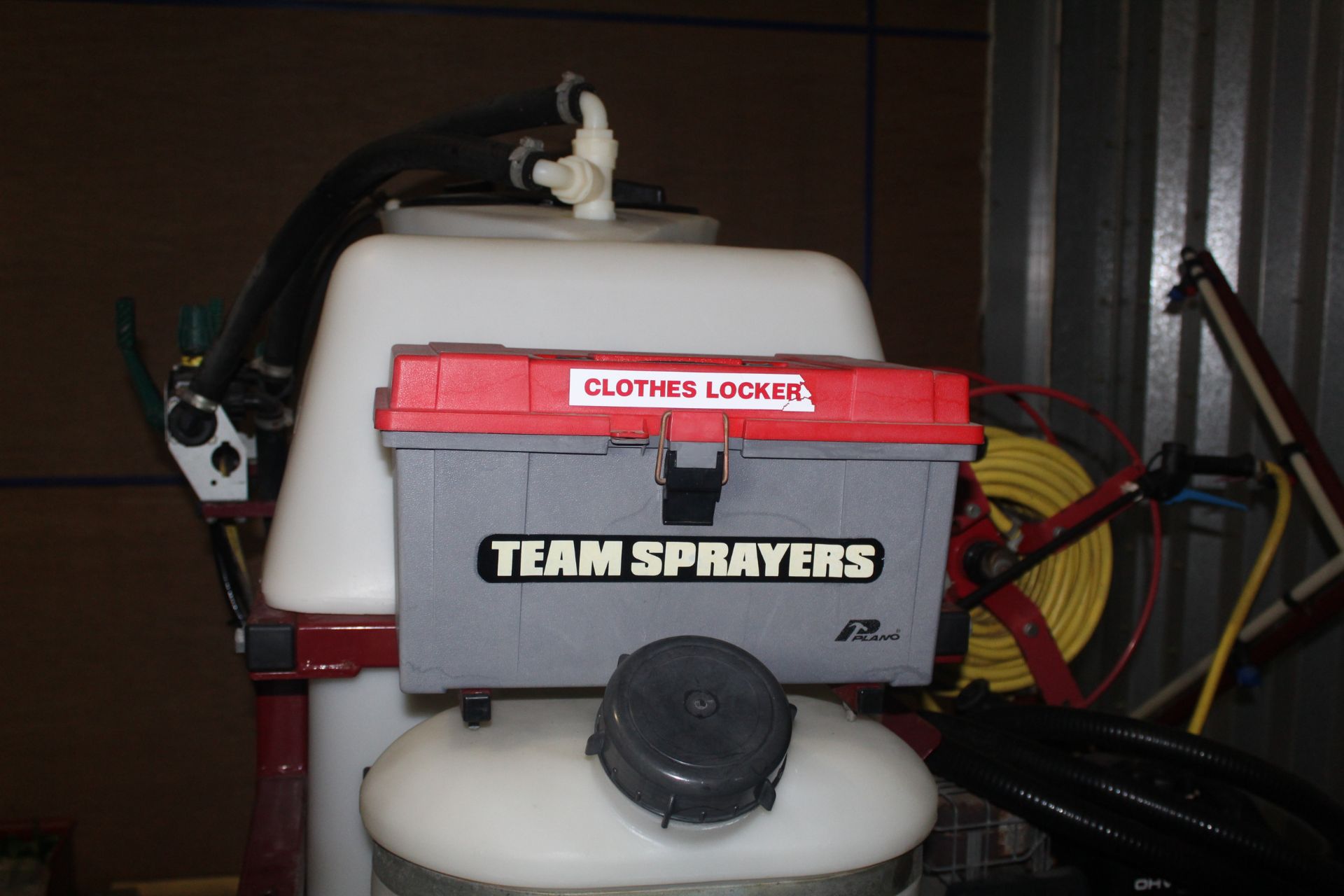 Team 400L 6m demount sprayer. For ATV. With petrol driven pump, hand ...
